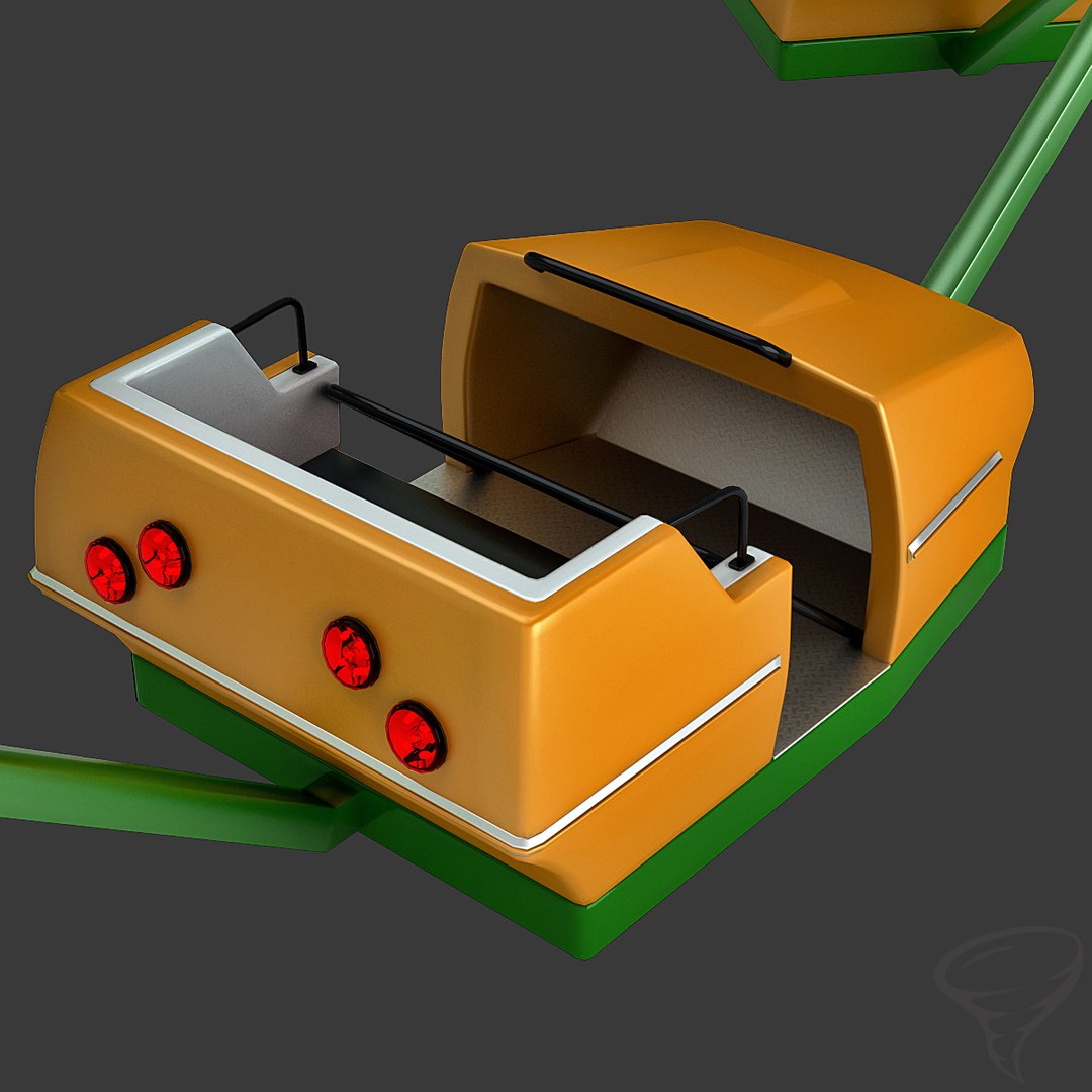 3d Troika Ride Model