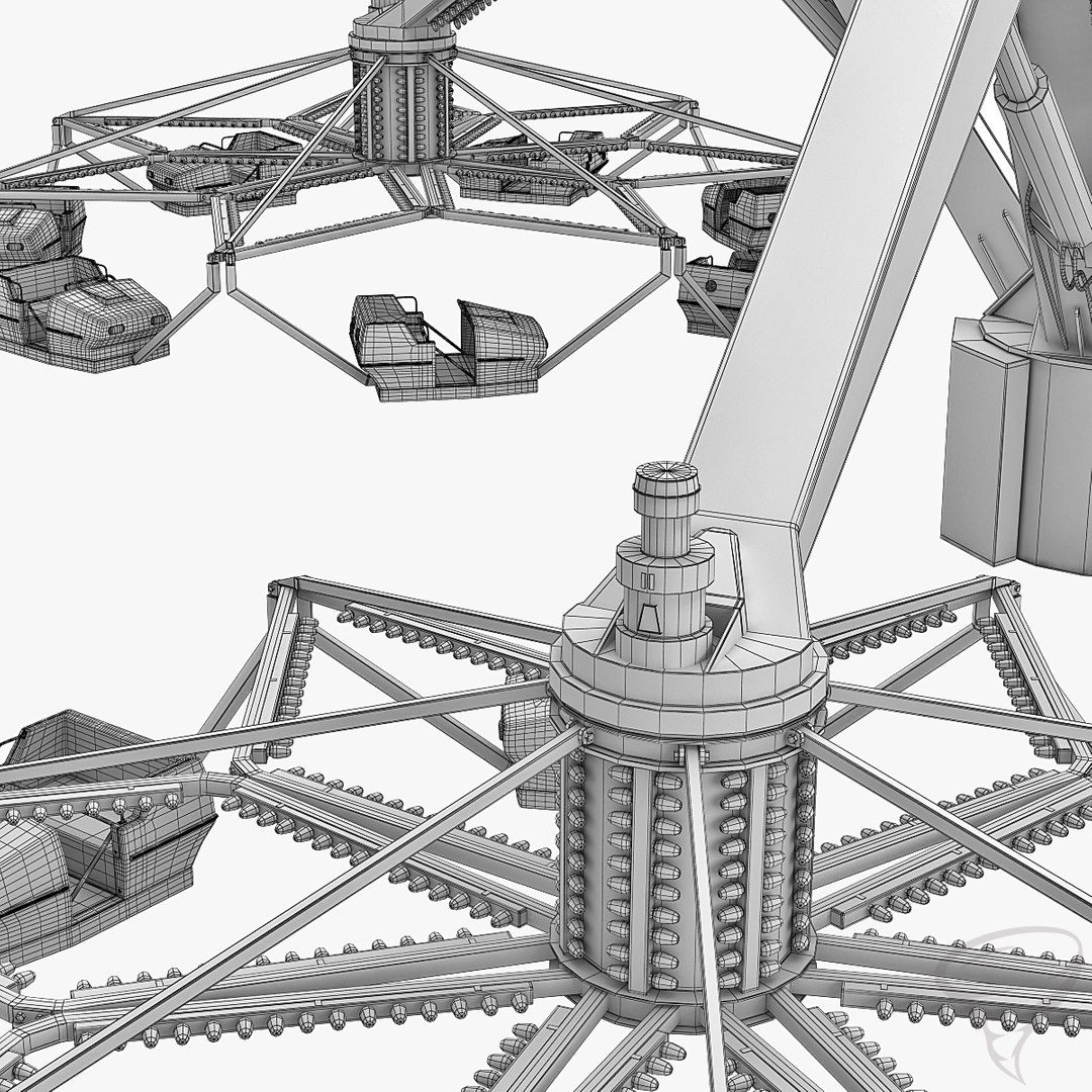 3d Troika Ride Model