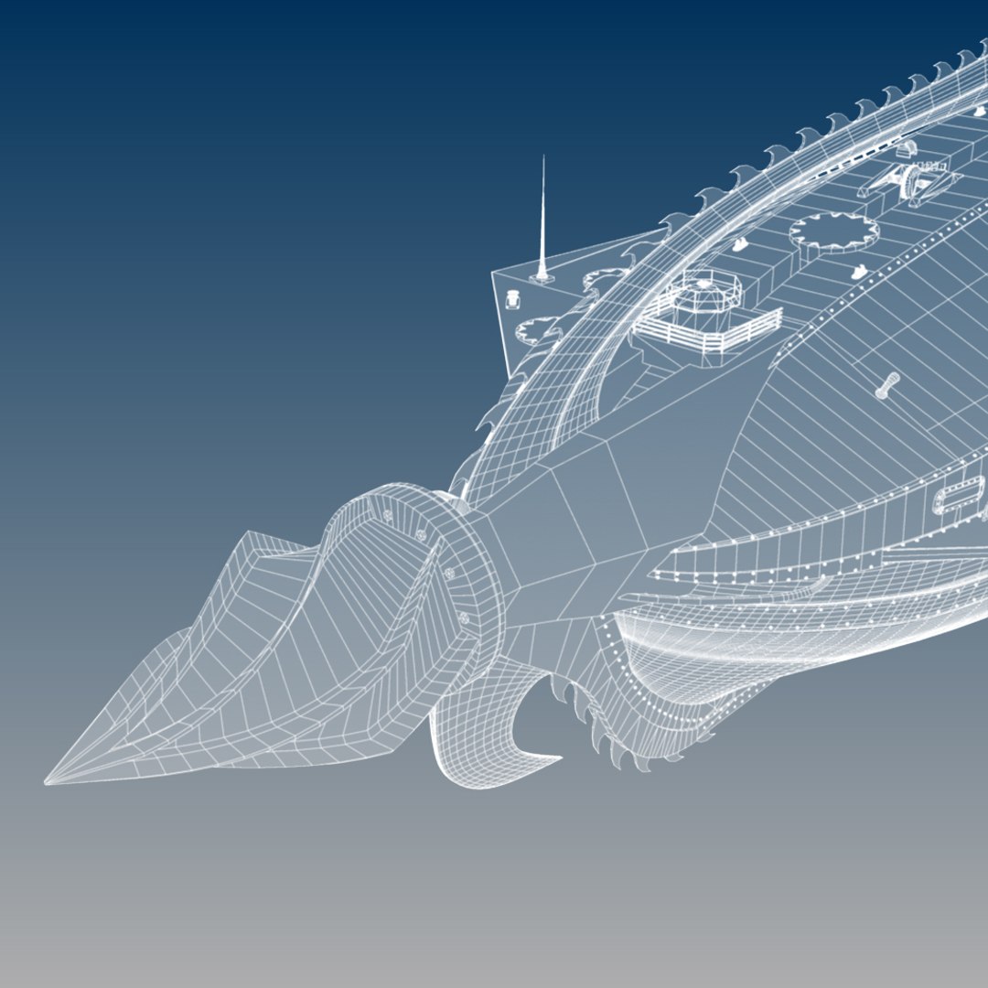 3d nautilus submarine jules verne model