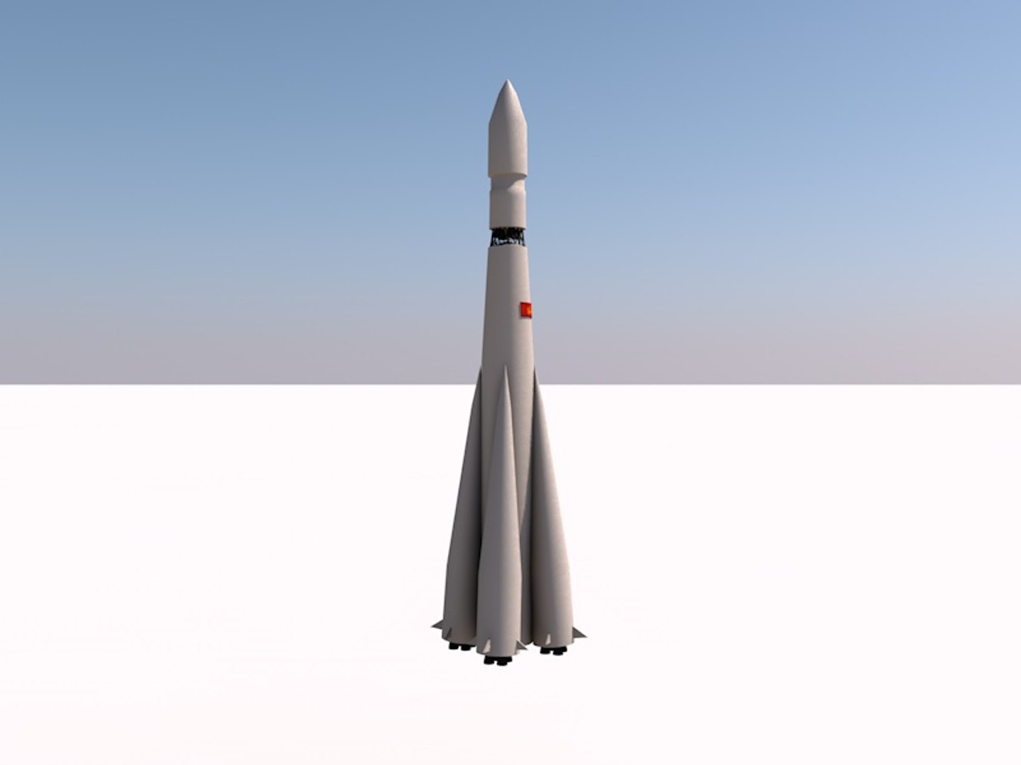 3dsmax Vostok Rockets