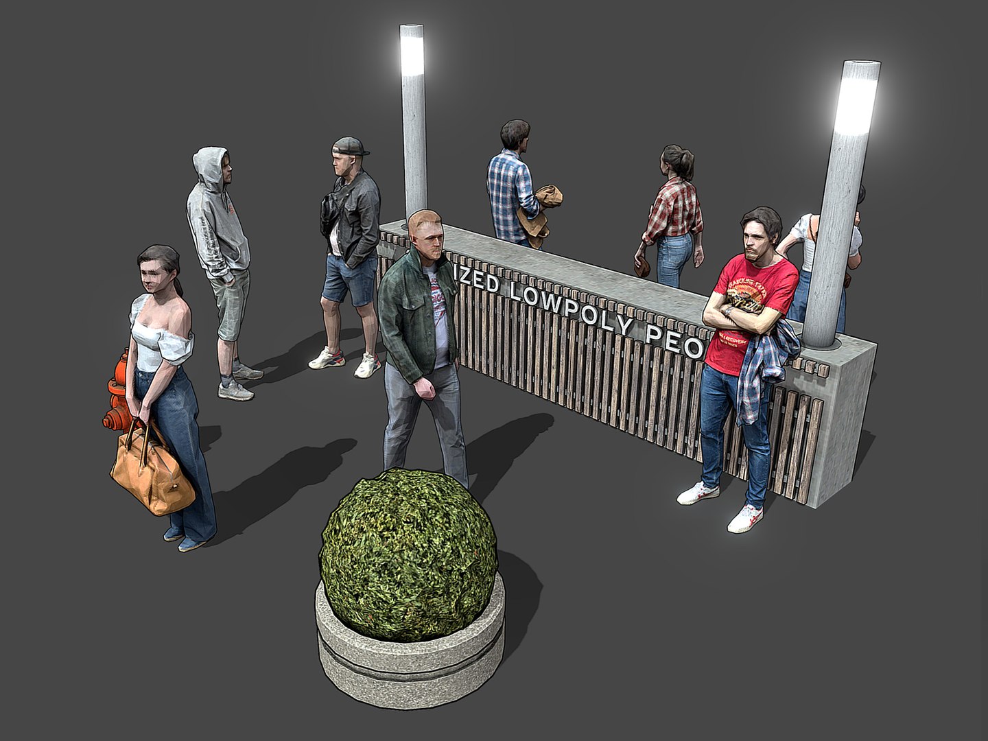 Stylized People Casual Pack Model - TurboSquid 1609249