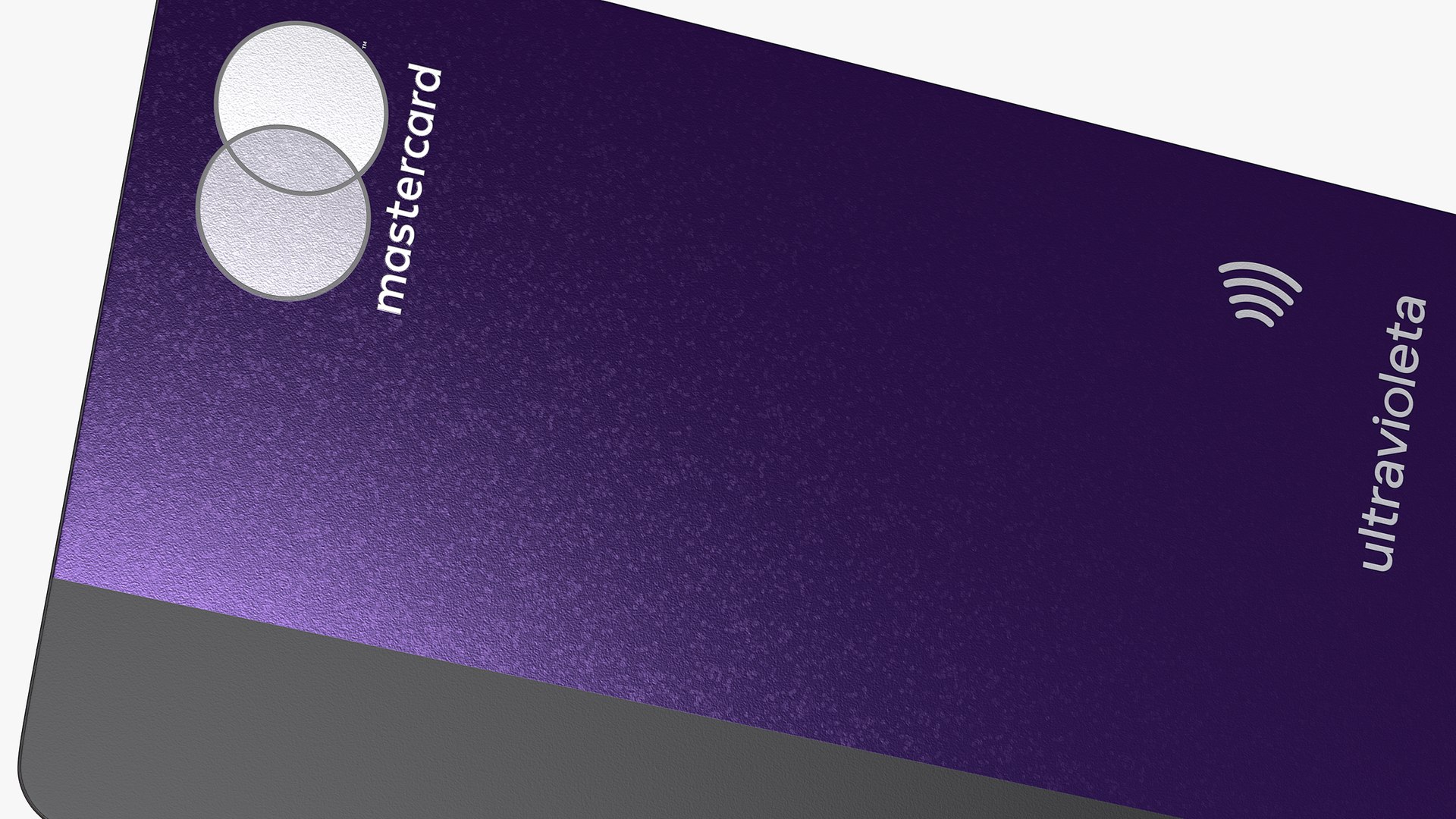 3D Nubank Ultraviolet Mastercard Black Credit Card - TurboSquid 2141794