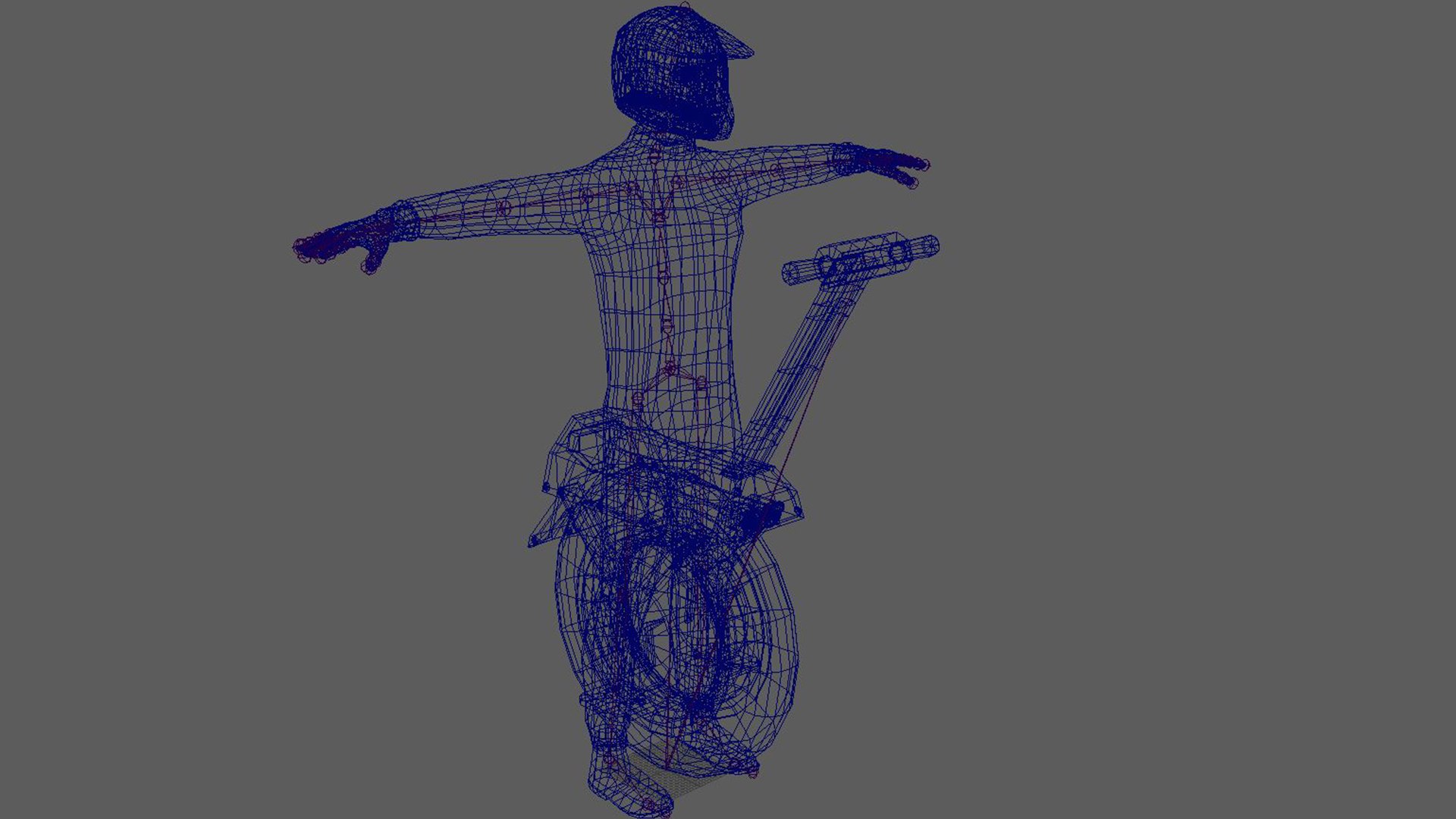 Electric Uni Cycle Animations 3D Model - TurboSquid 1931678