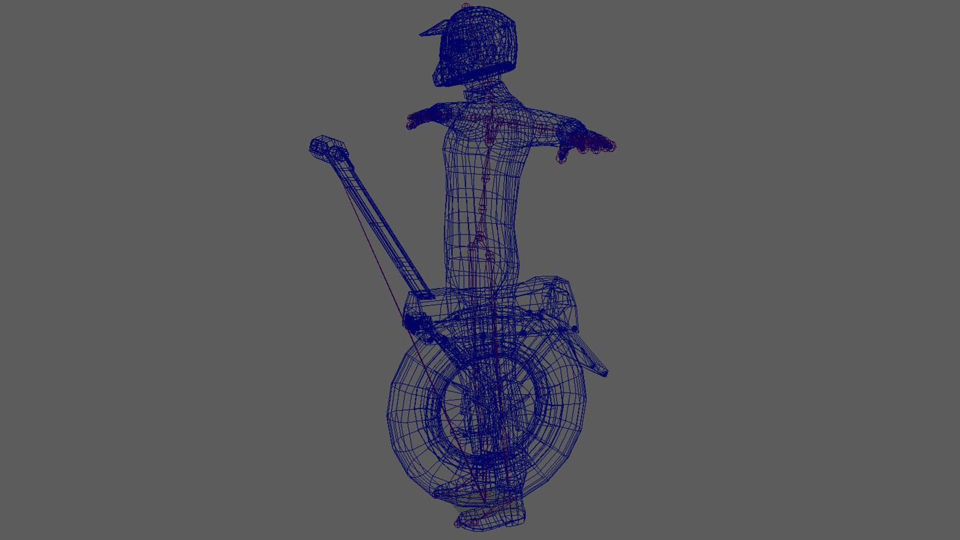 Electric Uni Cycle Animations 3D Model - TurboSquid 1931678