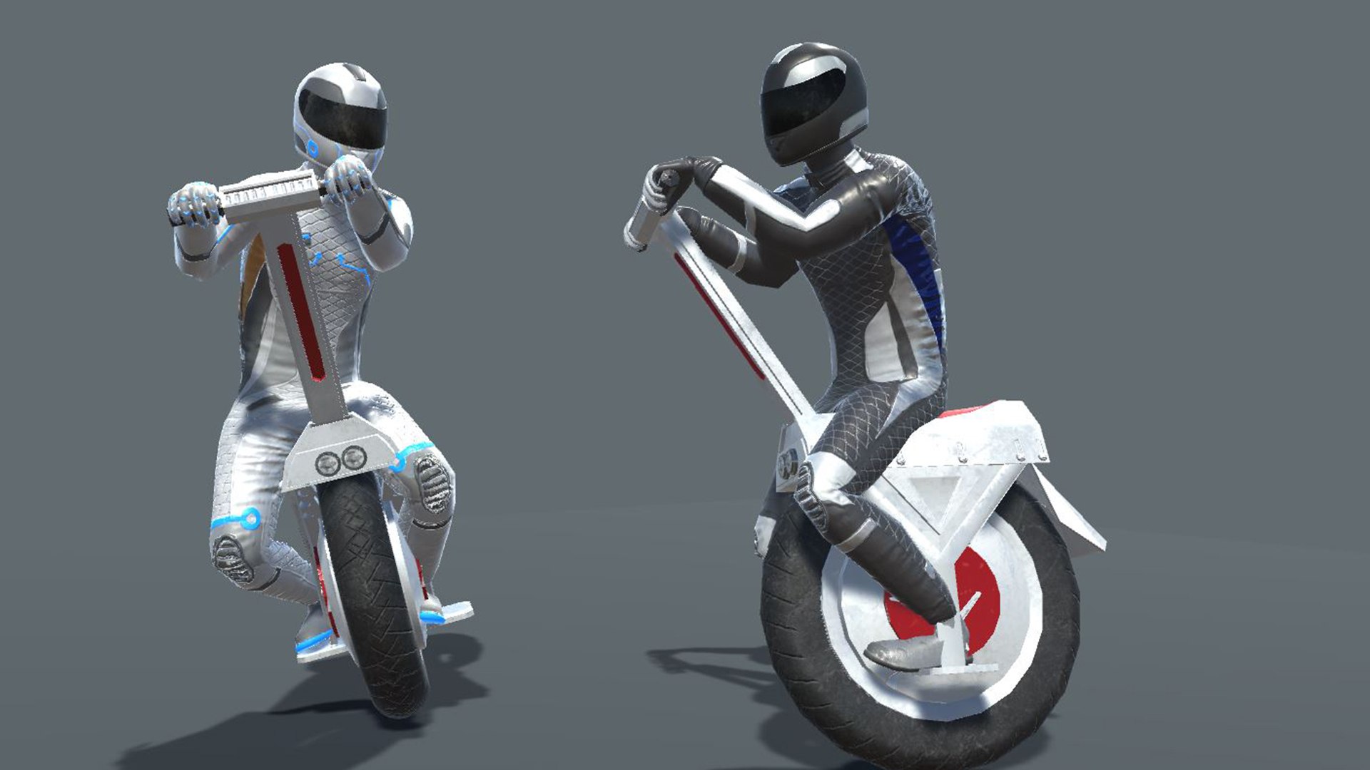 Electric Uni Cycle Animations 3D Model - TurboSquid 1931678