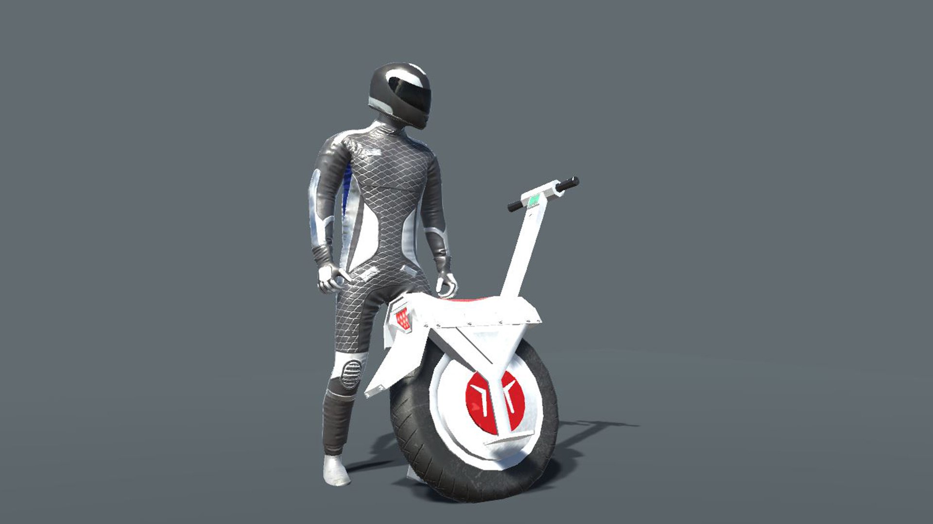Electric Uni Cycle Animations 3D Model - TurboSquid 1931678