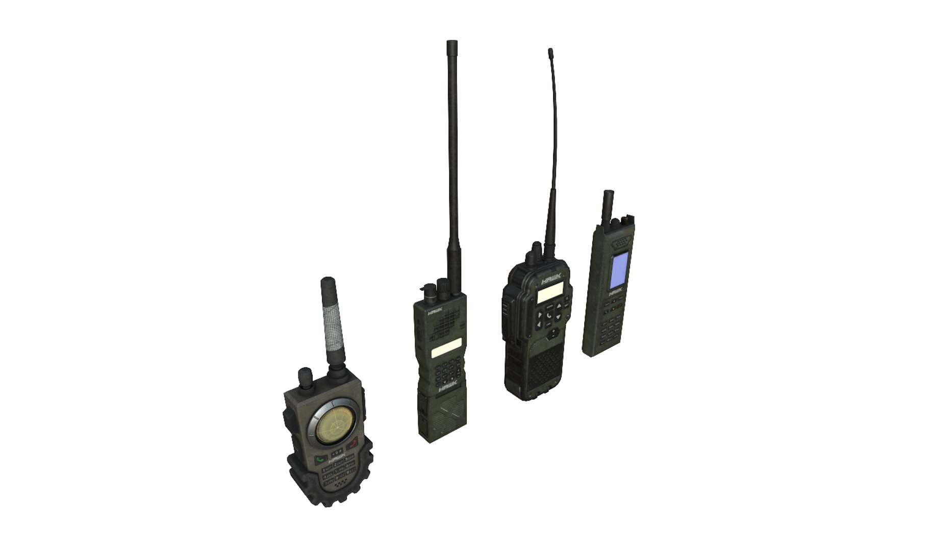 Radio Pack 1 Model - TurboSquid 2095866