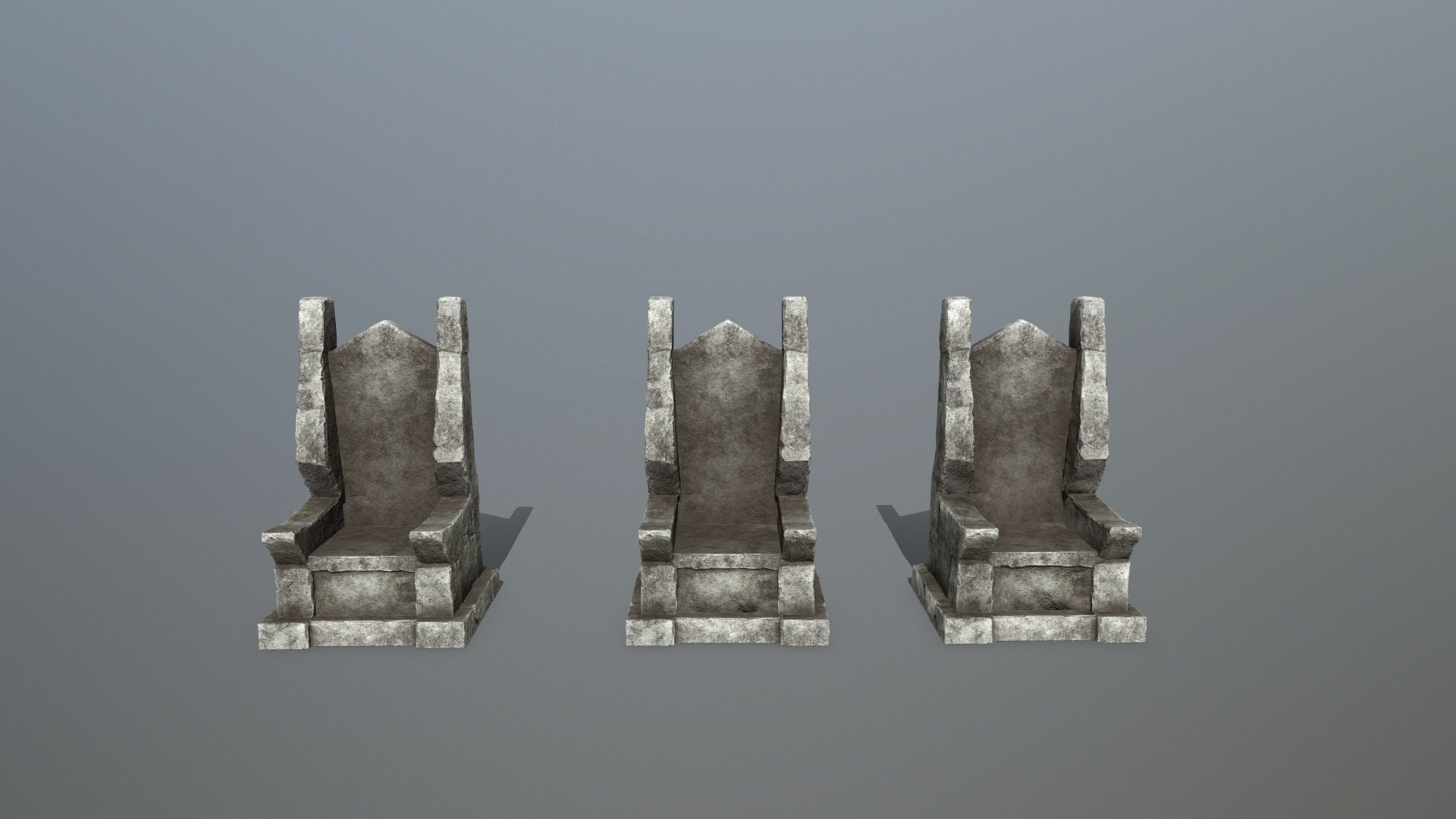 Stone Throne 3D Model - TurboSquid 2276142