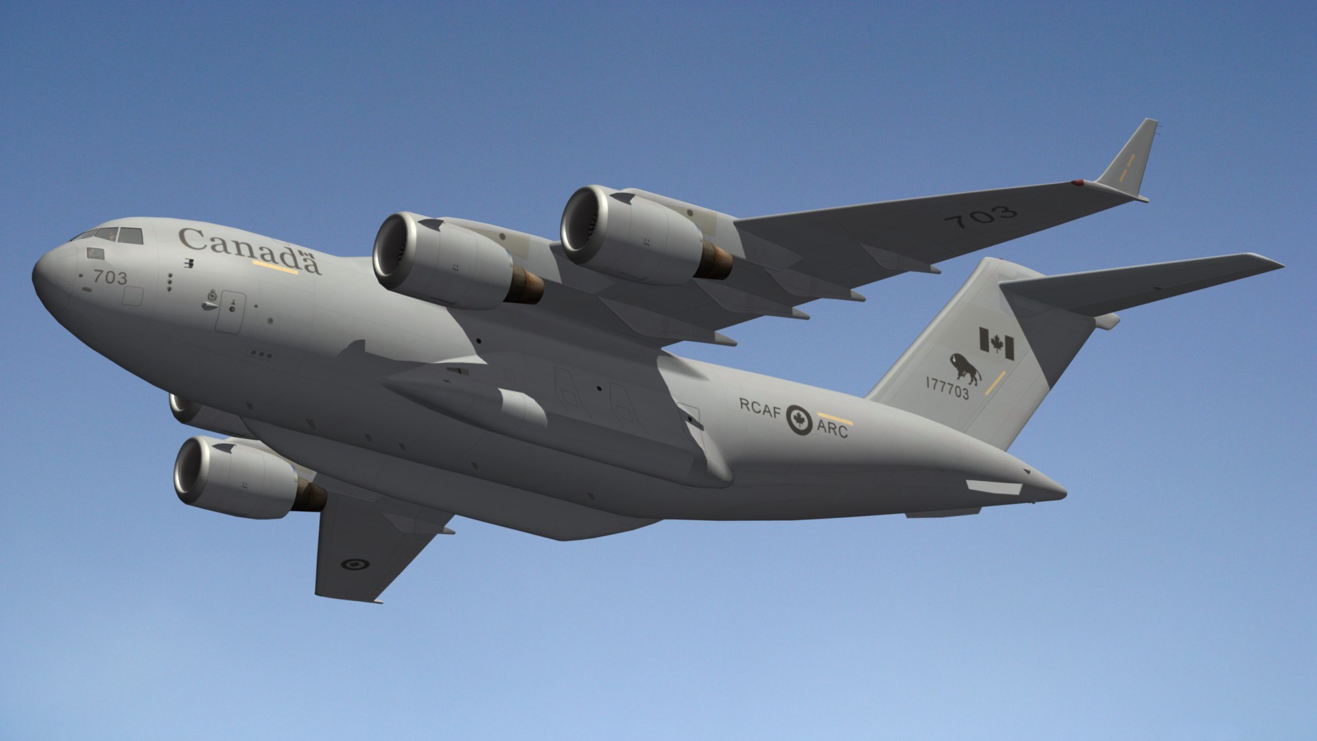 Boeing CC-177 RCAF Model - TurboSquid 1975535