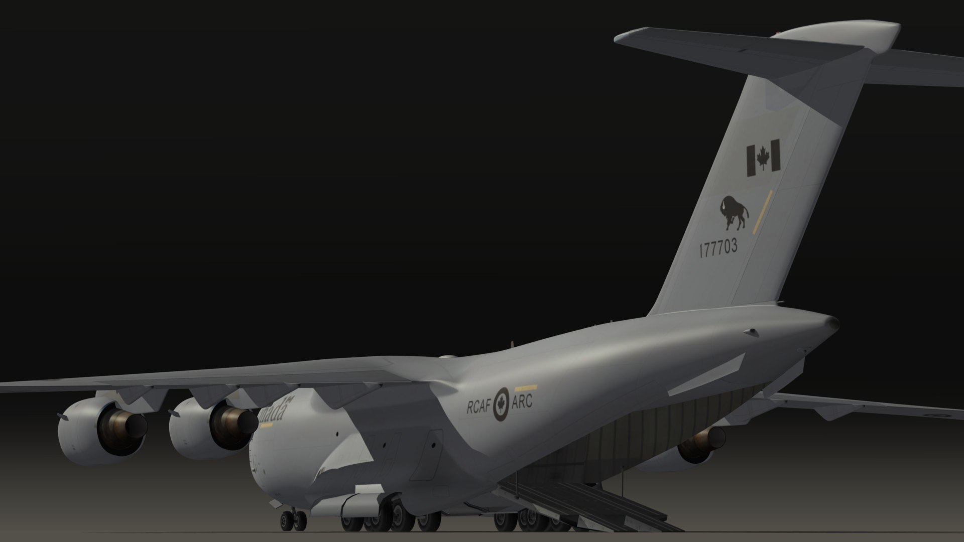 Boeing CC-177 RCAF Model - TurboSquid 1975535