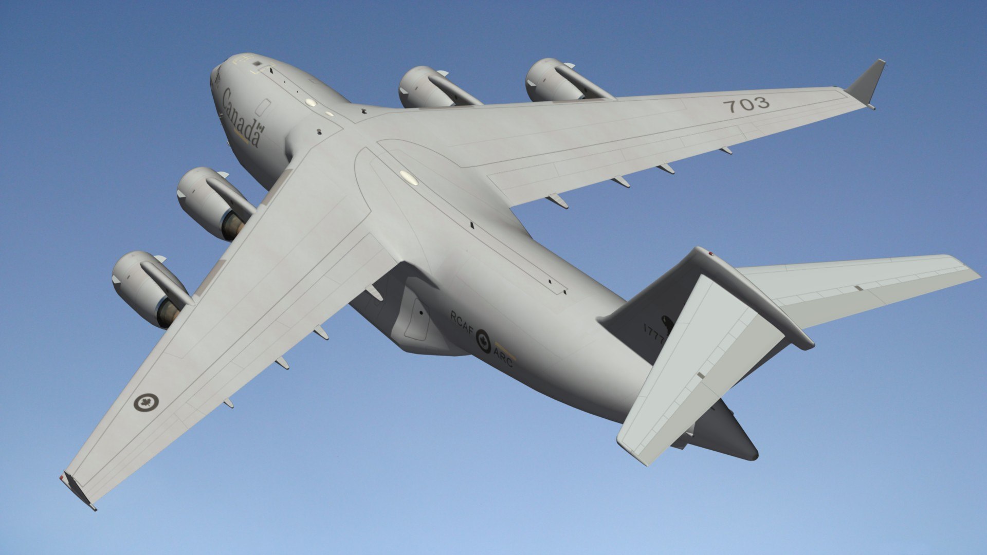 Boeing CC-177 RCAF Model - TurboSquid 1975535