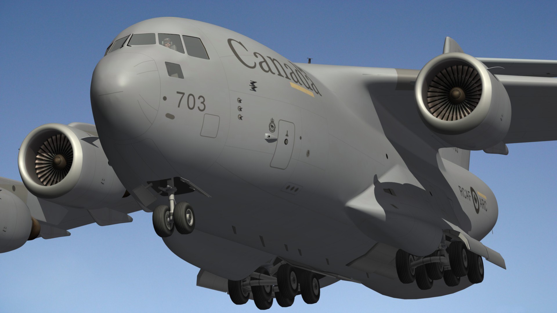 Boeing CC-177 RCAF Model - TurboSquid 1975535