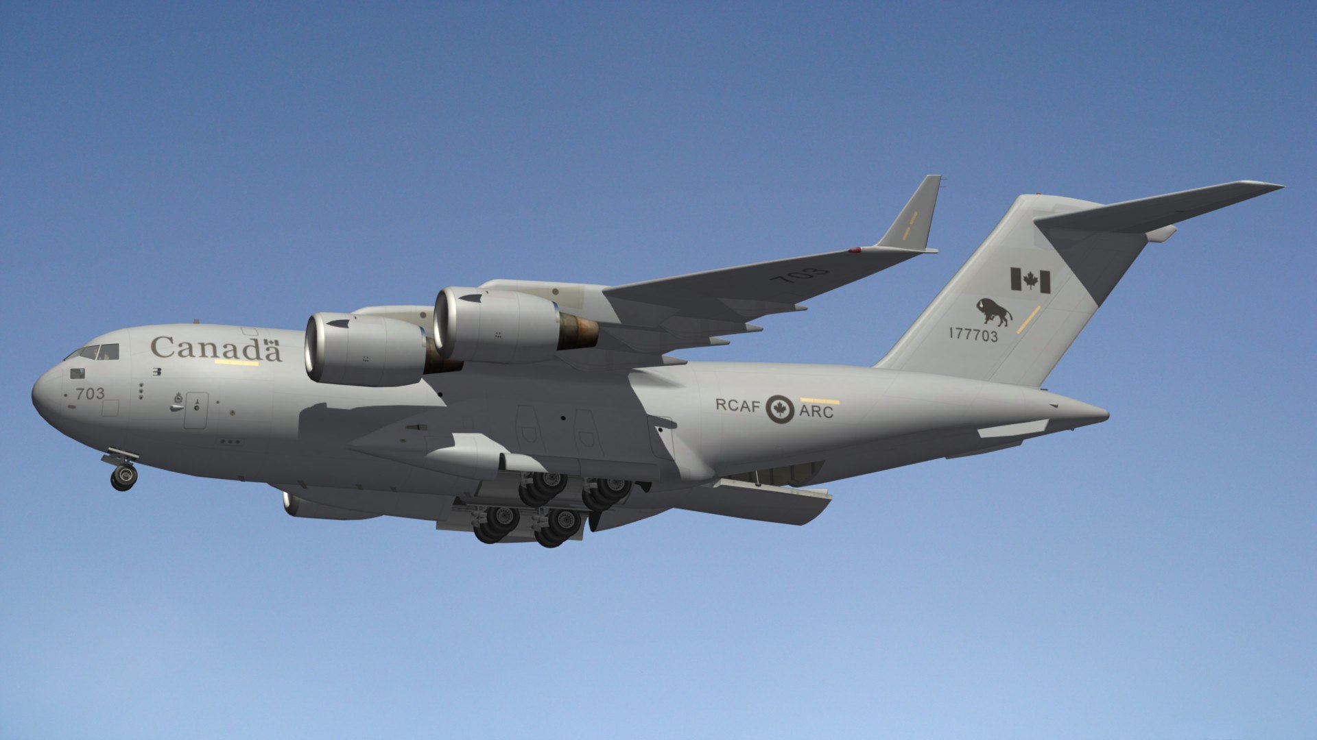 Boeing CC-177 RCAF Model - TurboSquid 1975535