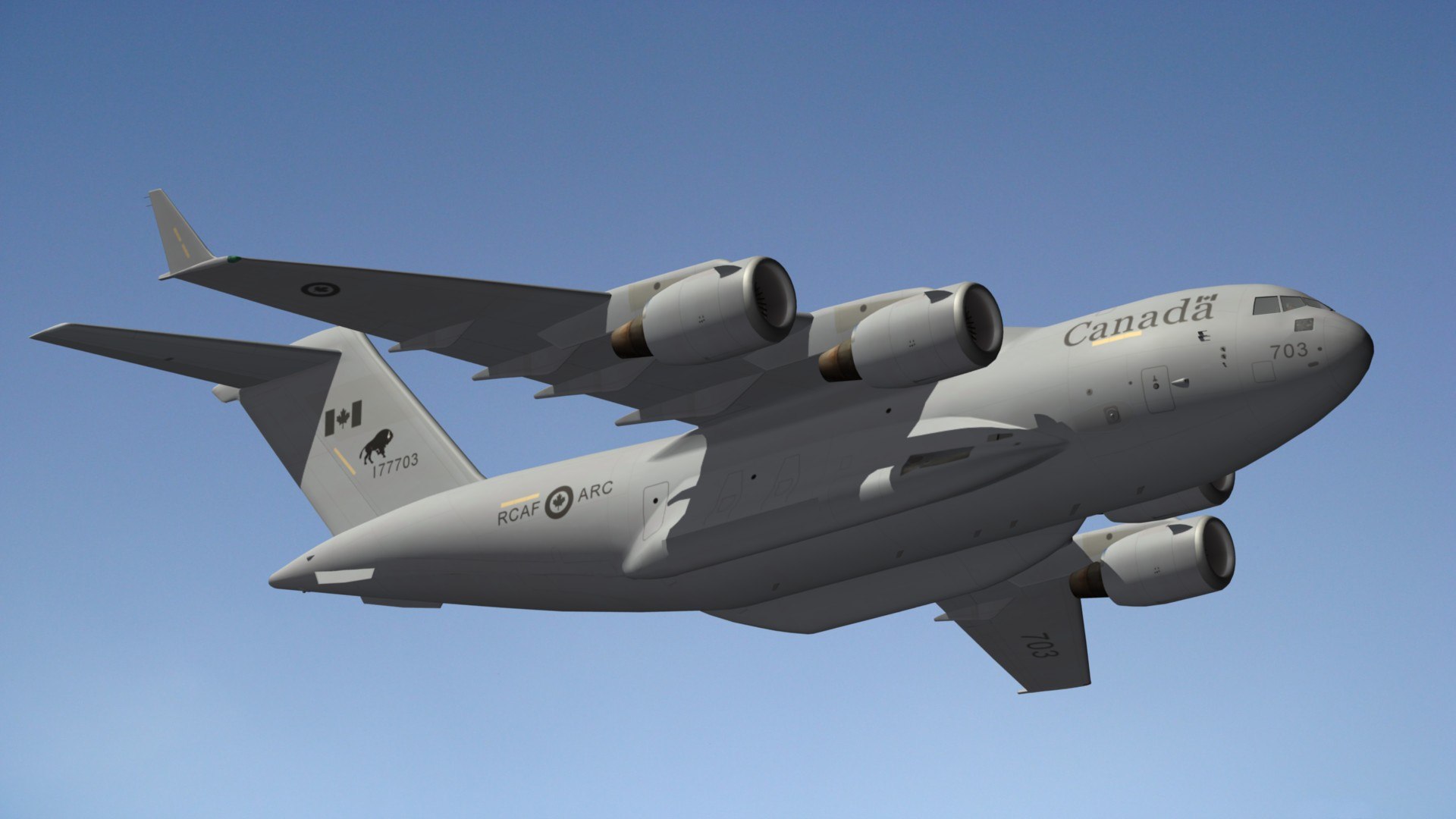 Boeing CC-177 RCAF Model - TurboSquid 1975535