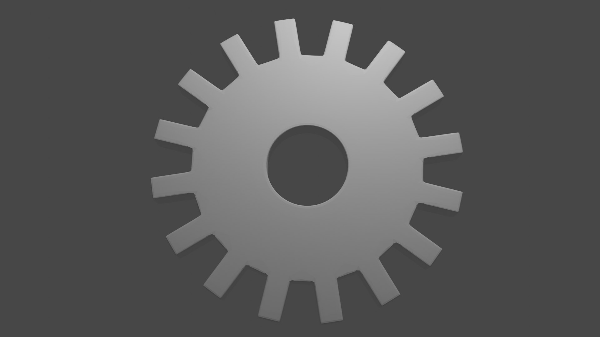 Simple Spur Gear 3D Model - TurboSquid 1978661
