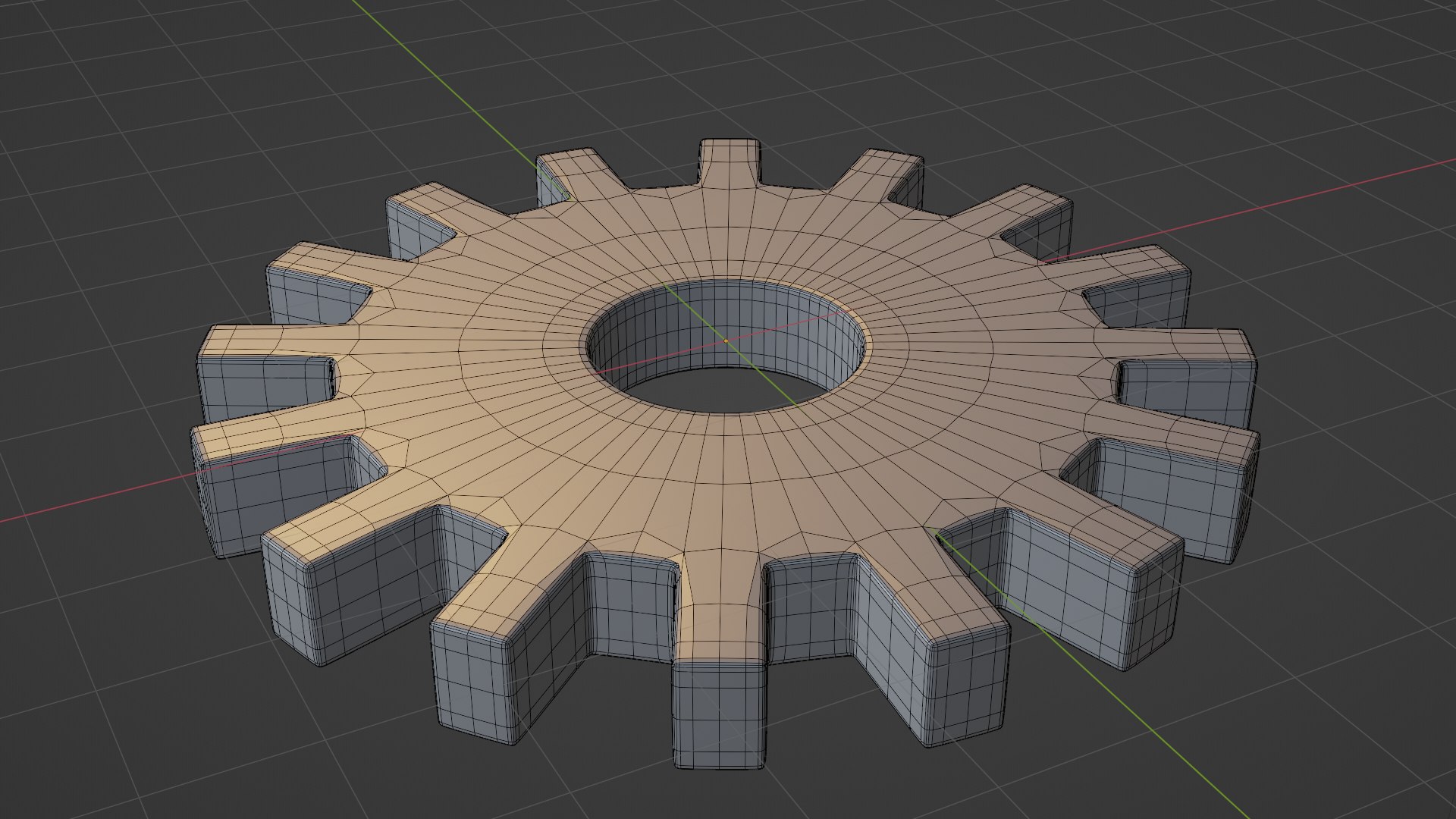 Simple Spur Gear 3D Model - TurboSquid 1978661