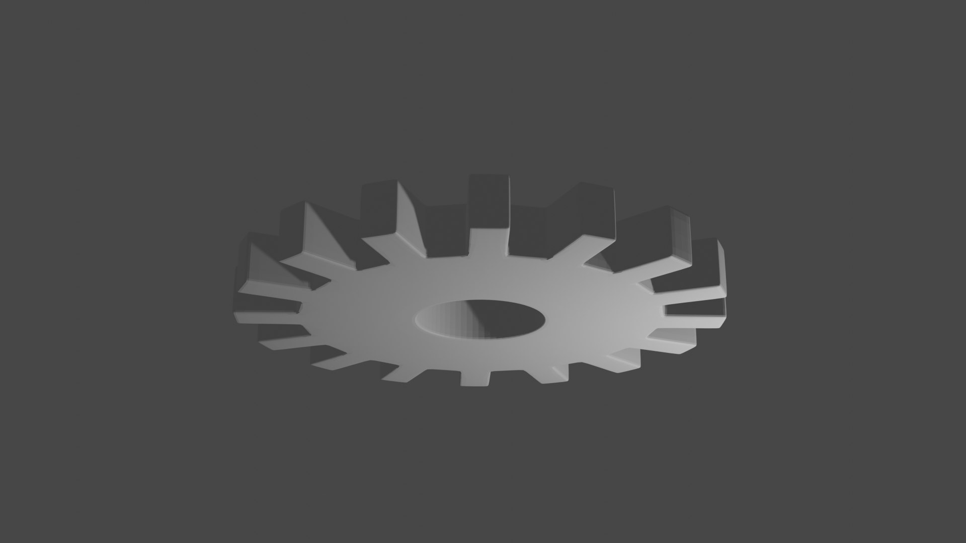 Simple Spur Gear 3D Model - TurboSquid 1978661