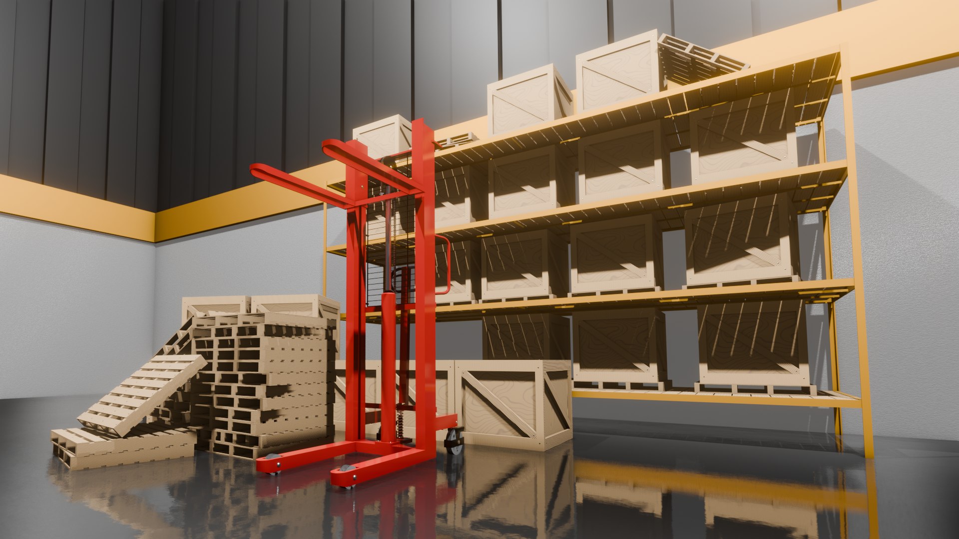 Warehouse Assets 3D Model - TurboSquid 2211022