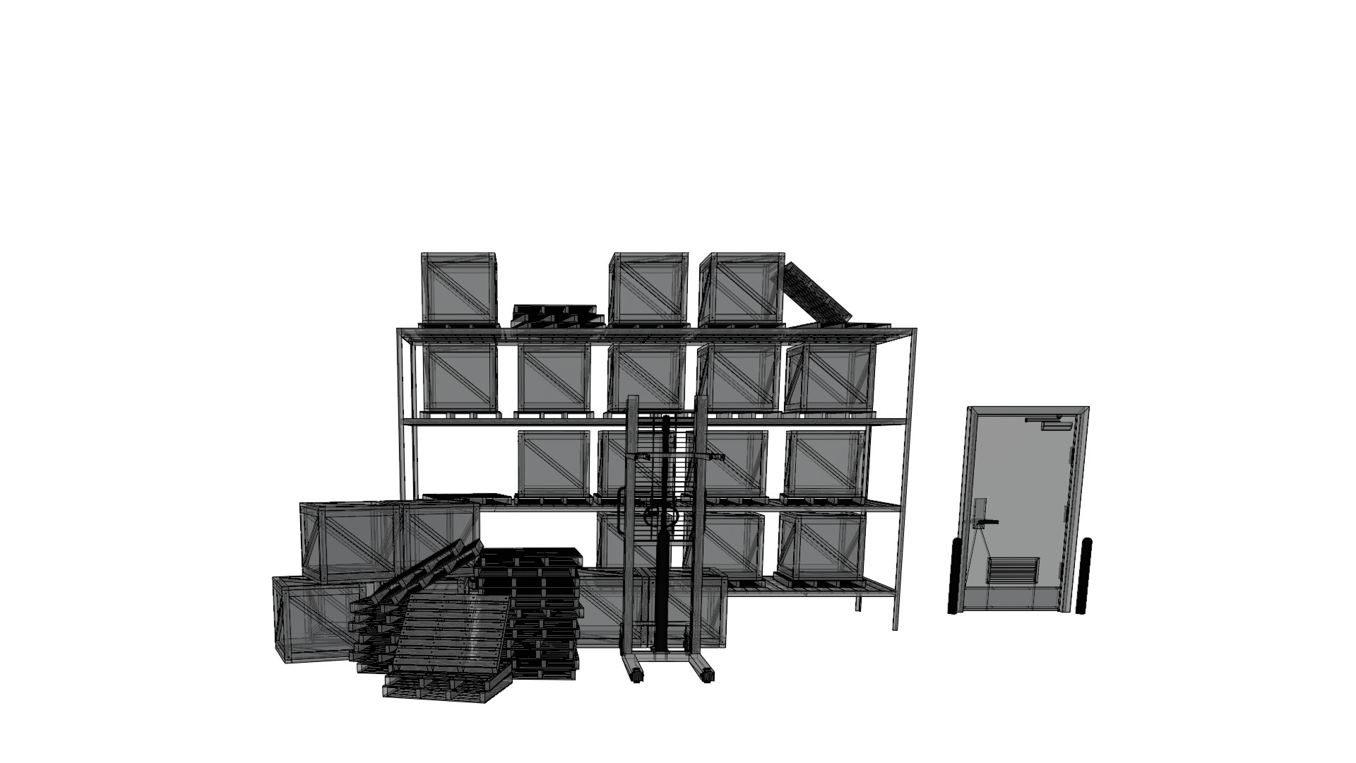 Warehouse Assets 3D Model - TurboSquid 2211022