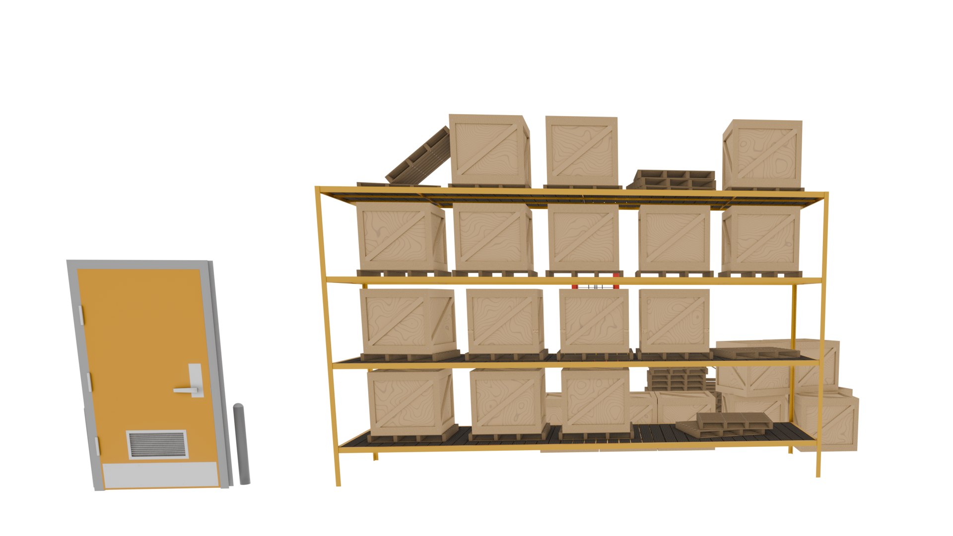 Warehouse Assets 3D Model - TurboSquid 2211022