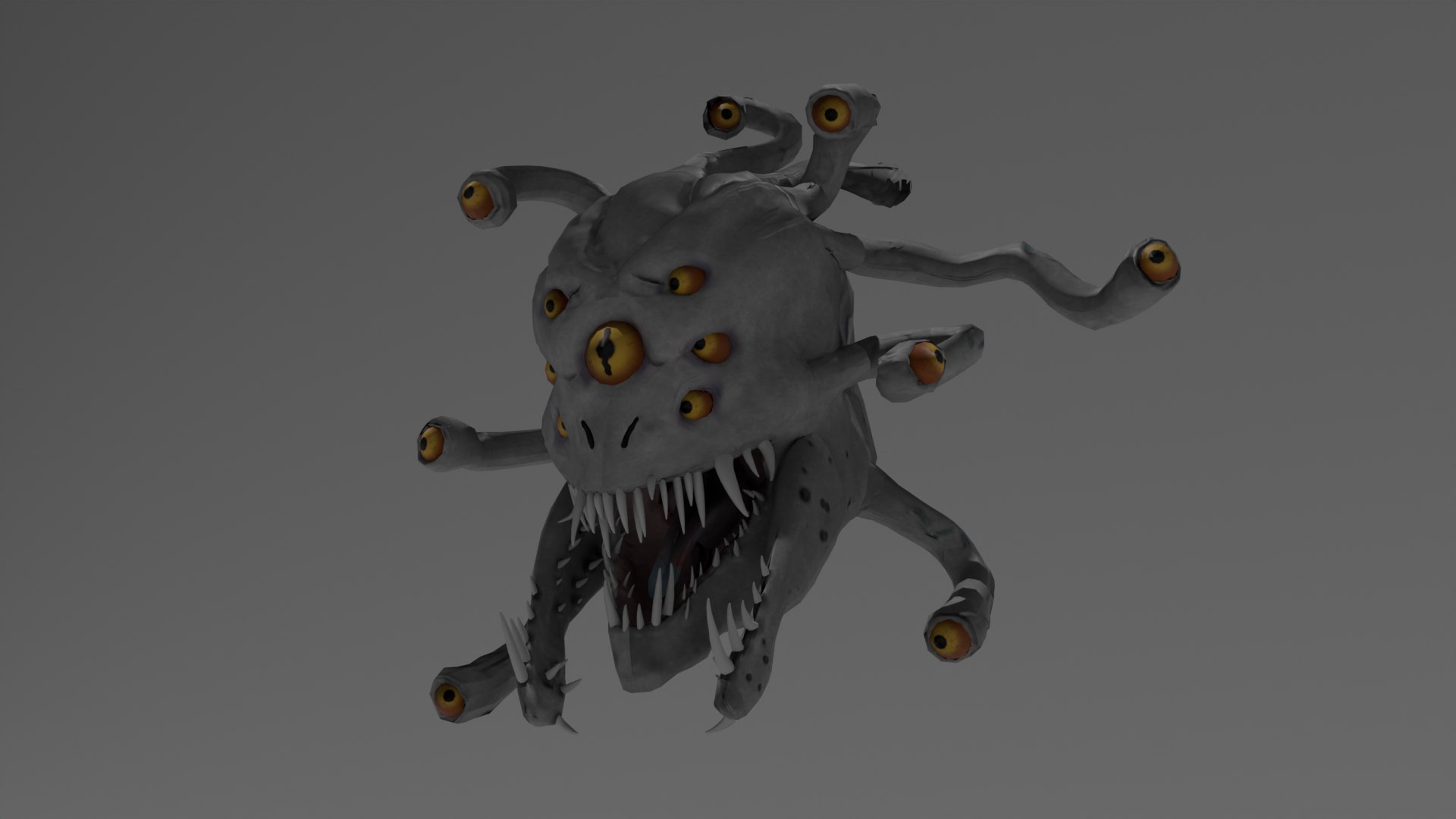 Eye Monster 3 3D Model - TurboSquid 2197719