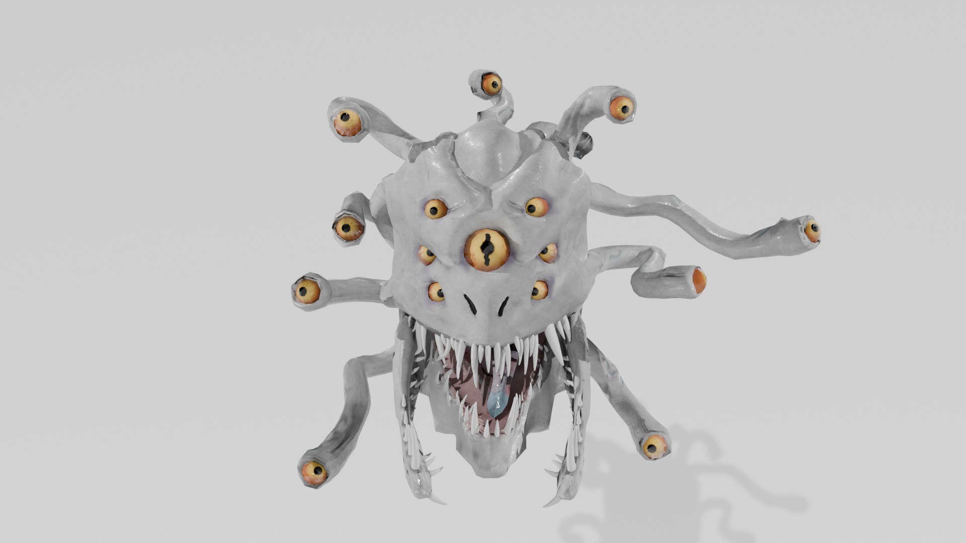 Eye Monster 3 3D Model - TurboSquid 2197719