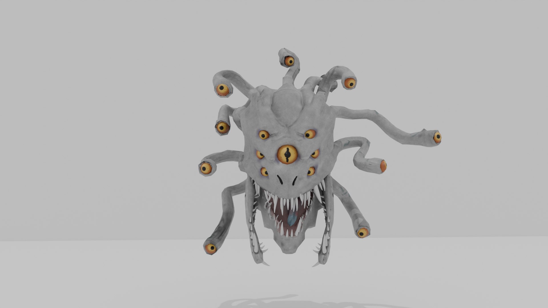 Eye Monster 3 3D Model - TurboSquid 2197719