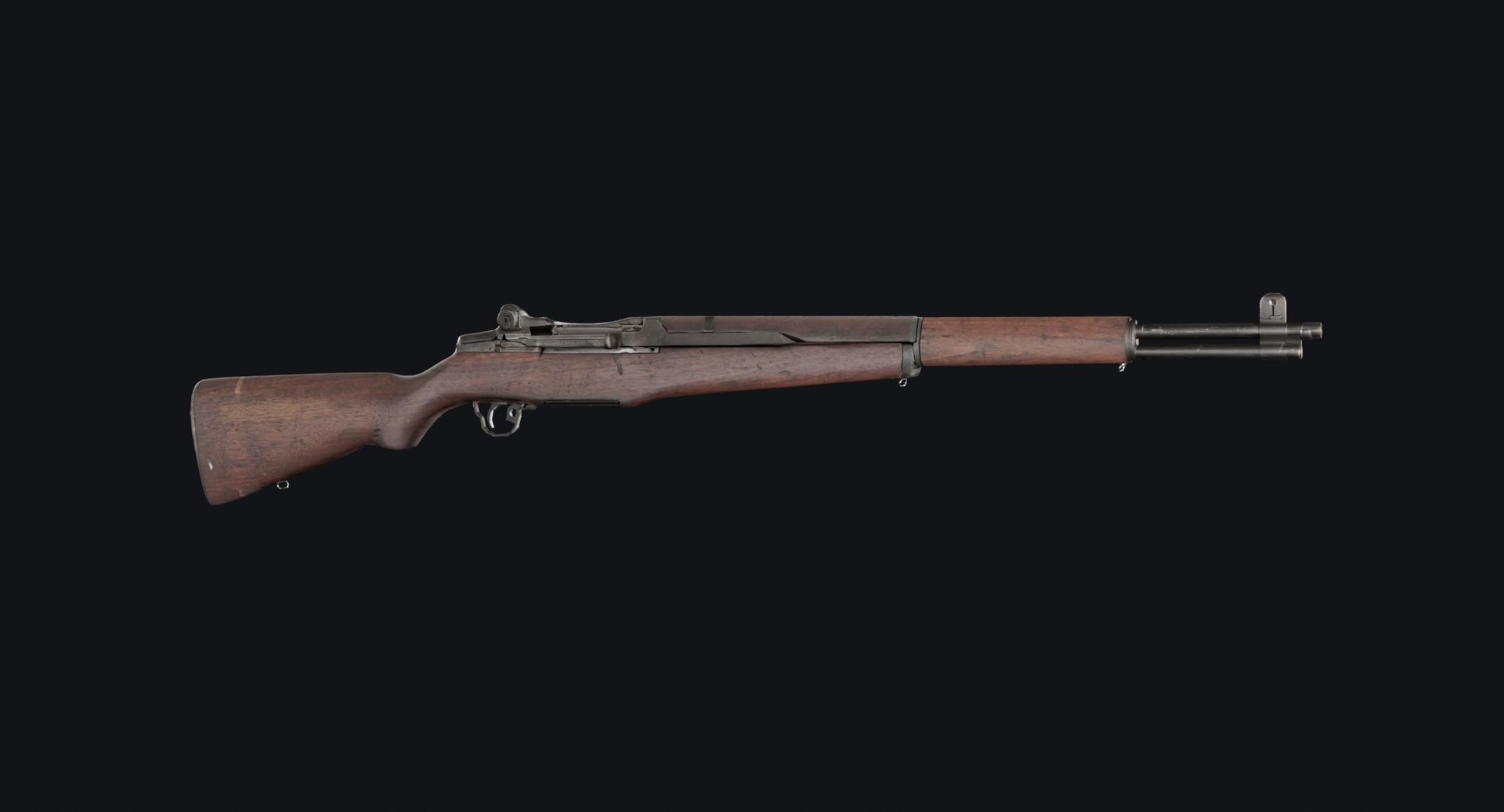 3D M1 Garand - World War 2 Gun Model - TurboSquid 2104938