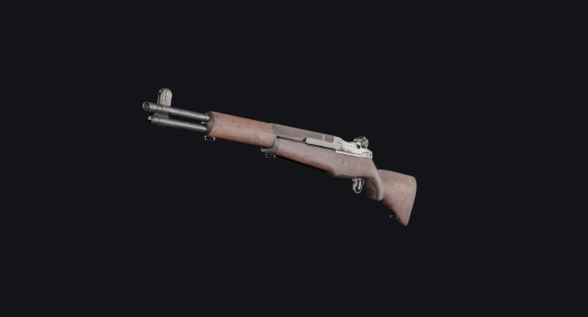 3D M1 Garand - World War 2 Gun Model - TurboSquid 2104938