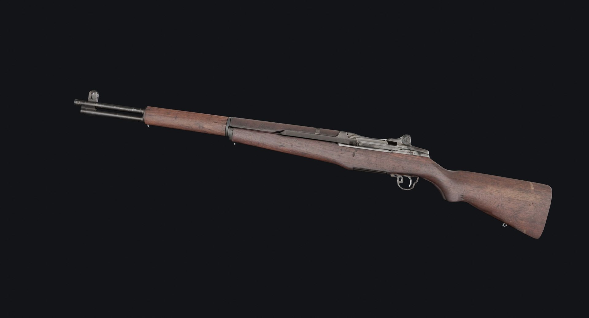 3D M1 Garand - World War 2 Gun Model - TurboSquid 2104938