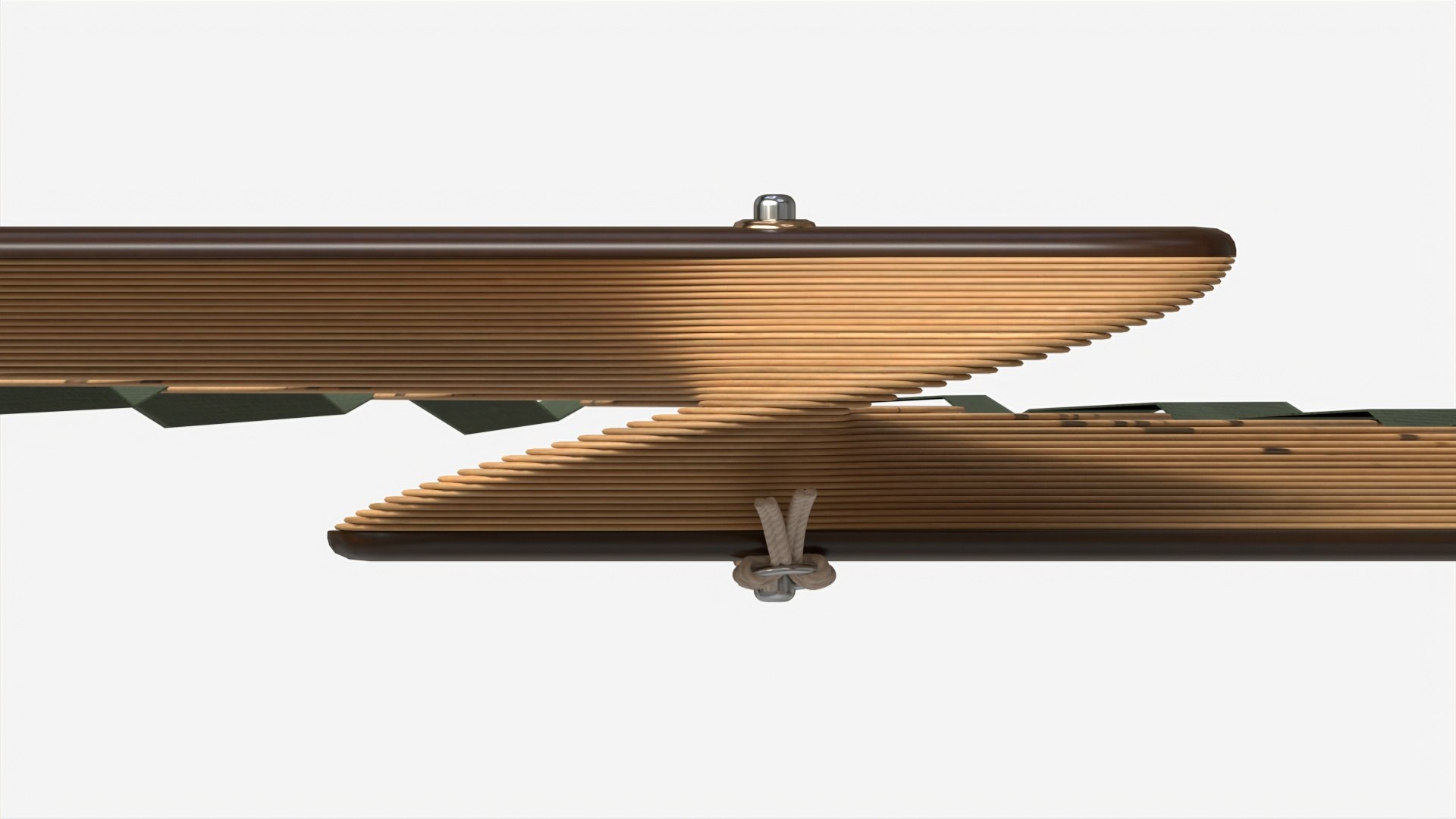 Japanese Bamboo Folding Hand Fan 3D model - TurboSquid 2096022