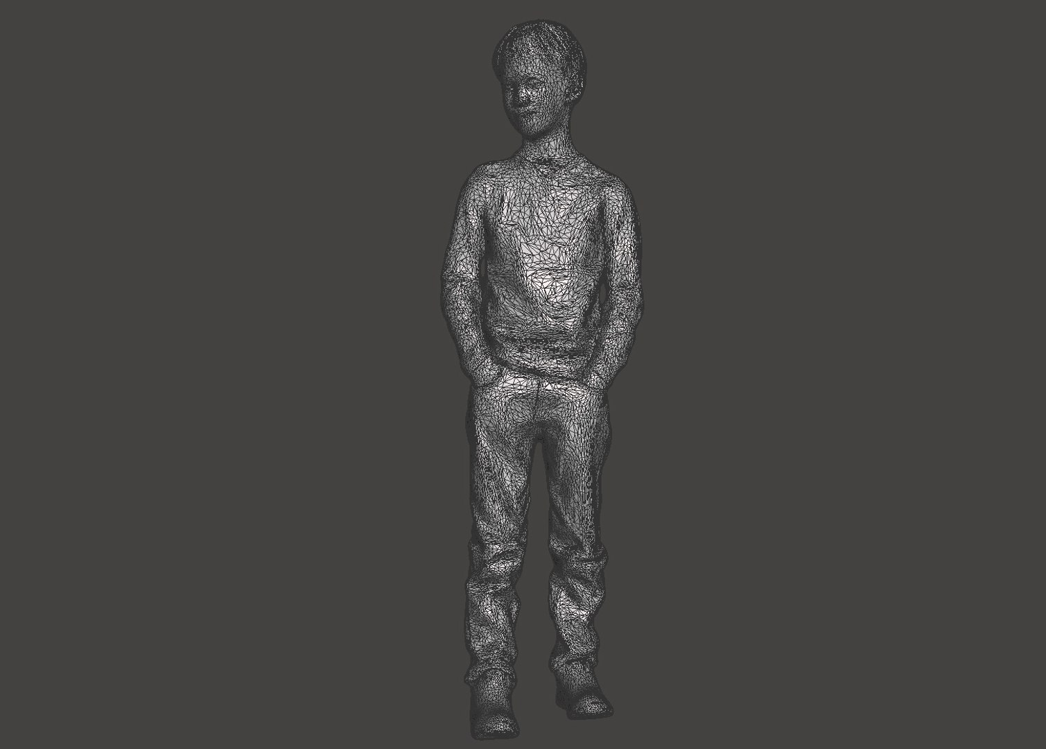 3D scanned child - TurboSquid 1502639