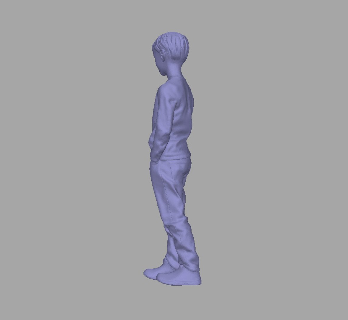 3D scanned child - TurboSquid 1502639