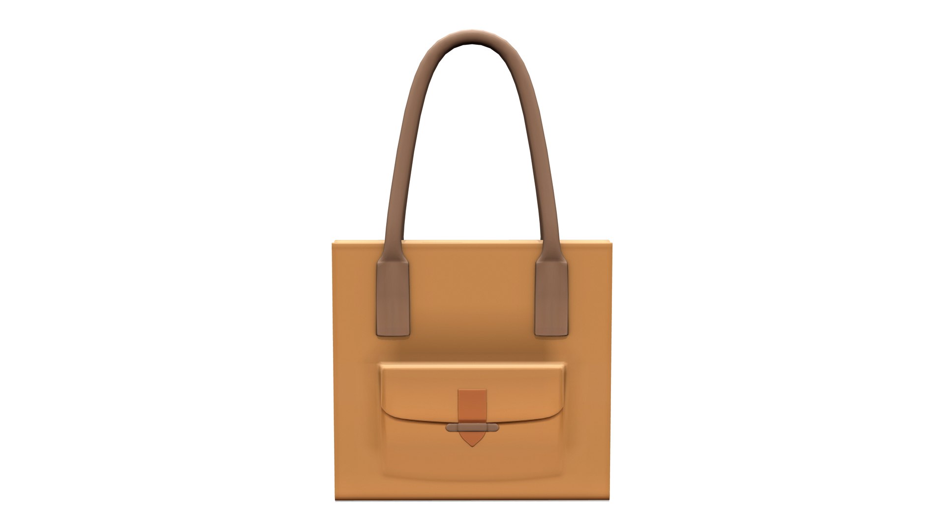3D Brief Slim Hand Bag - TurboSquid 1968897
