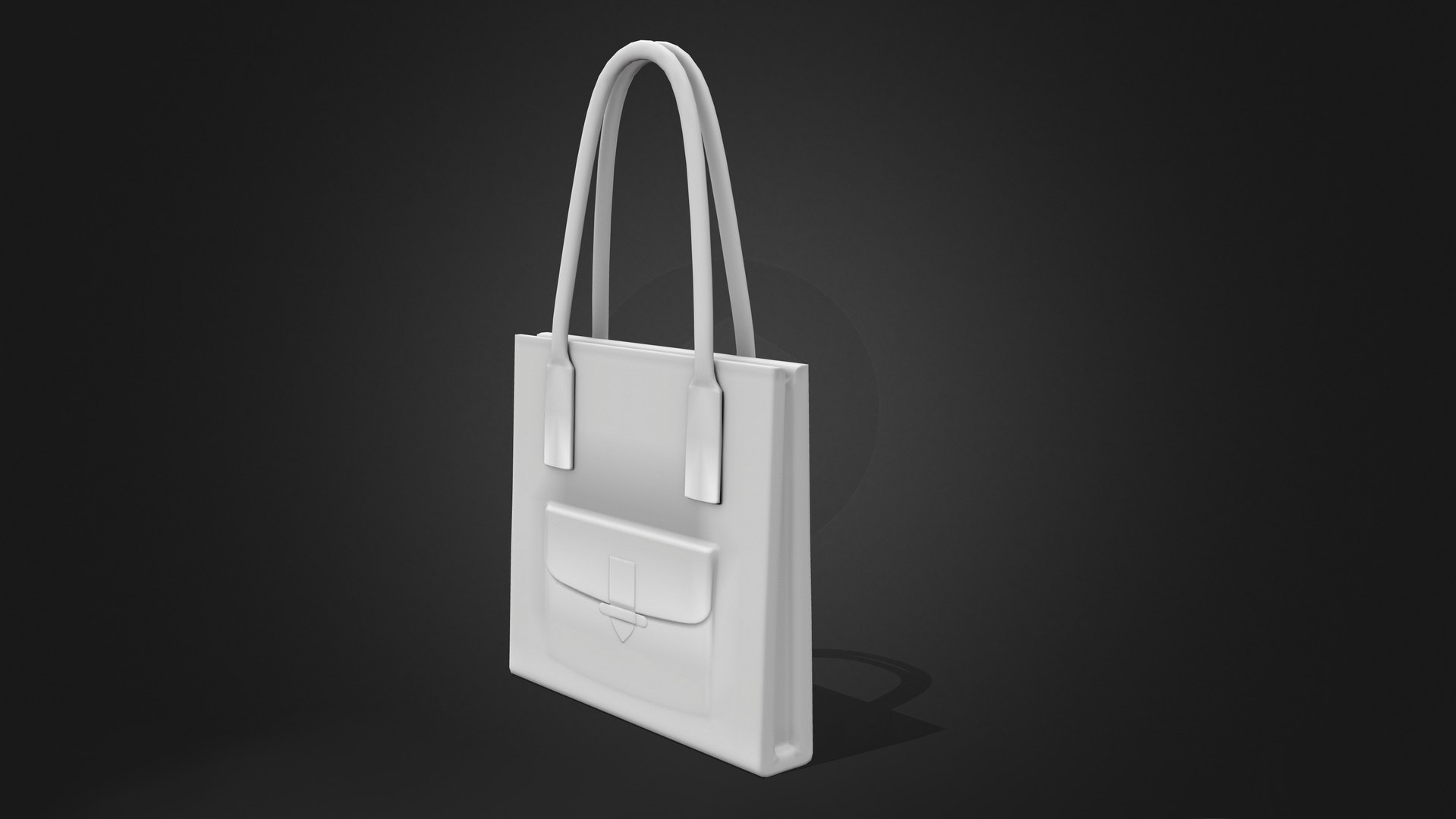3D Brief Slim Hand Bag - TurboSquid 1968897