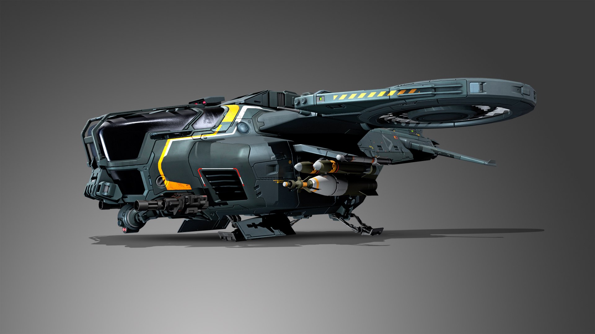 Sf - Vtol Dropship 3D - TurboSquid 1647456