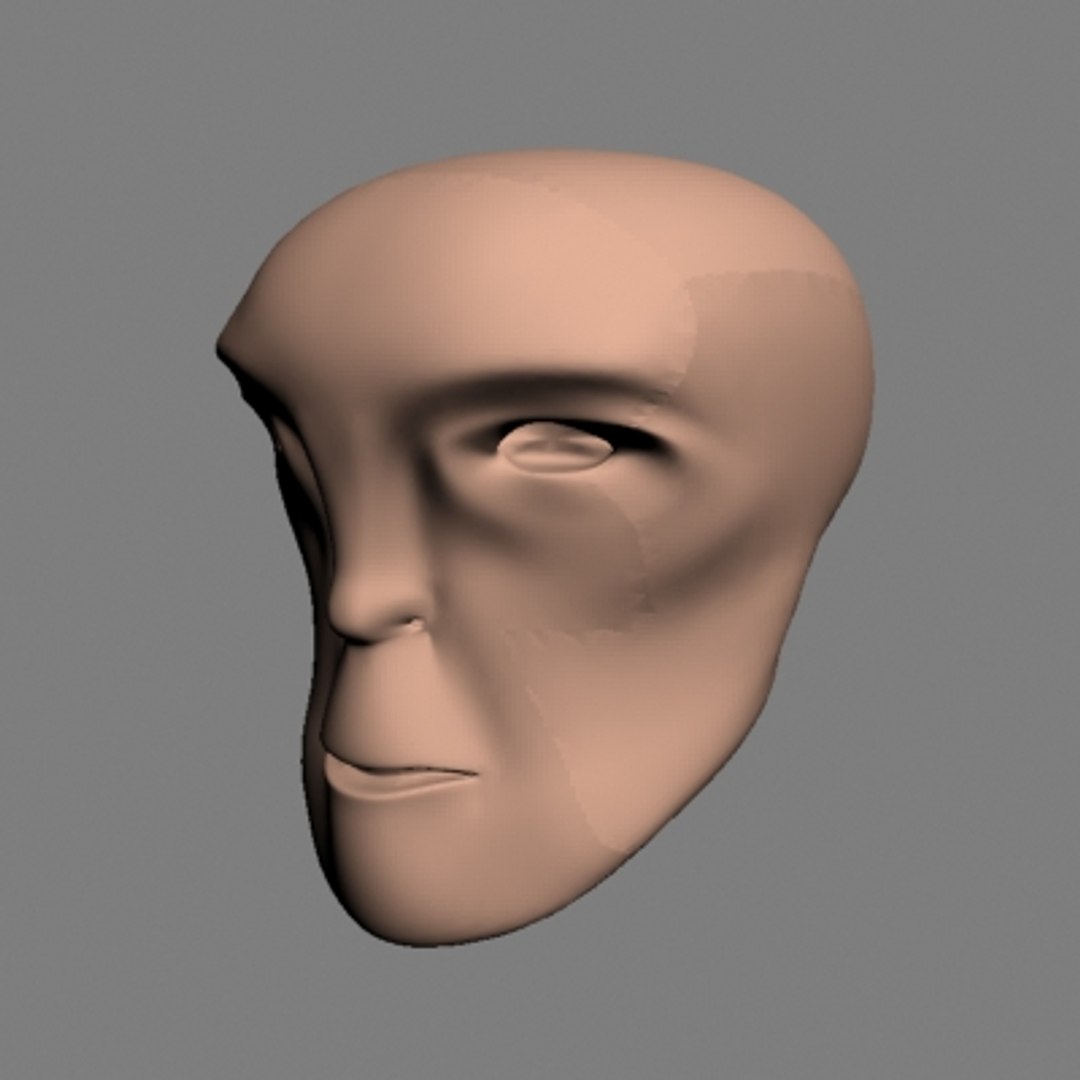 Free 3ds Mode Generic Male Head