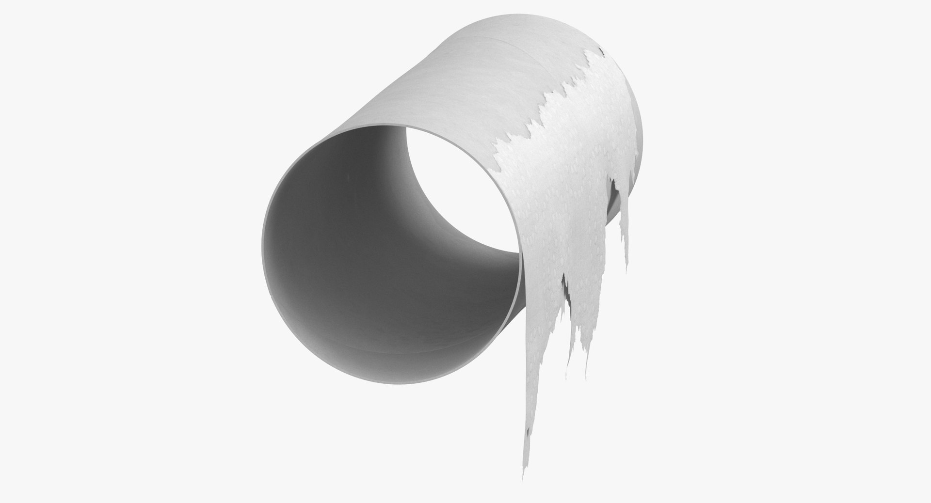 3D Toilet Paper Model - TurboSquid 1303432