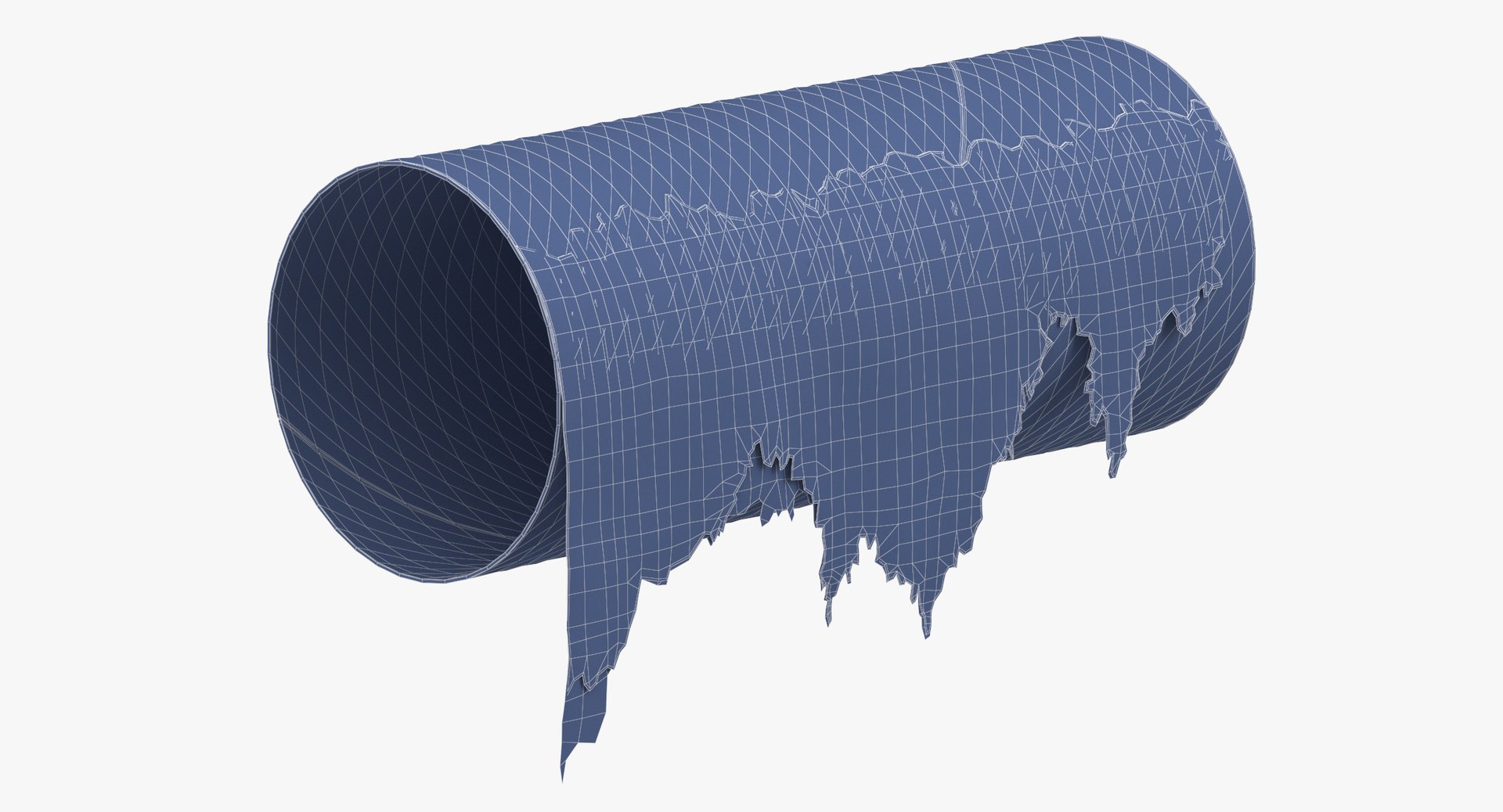 3D Toilet Paper Model - TurboSquid 1303432