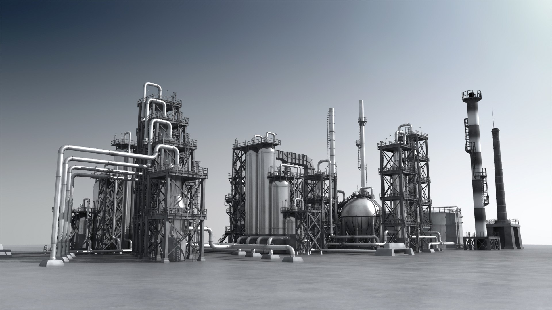 3D Model Metal Refinery 06 - TurboSquid 2050961