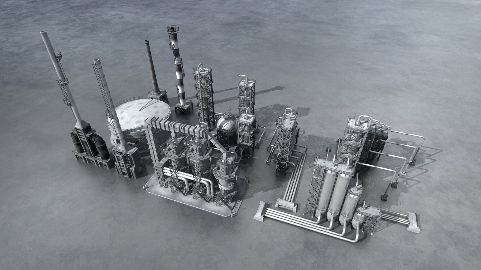 3D Model Metal Refinery 06 - TurboSquid 2050961