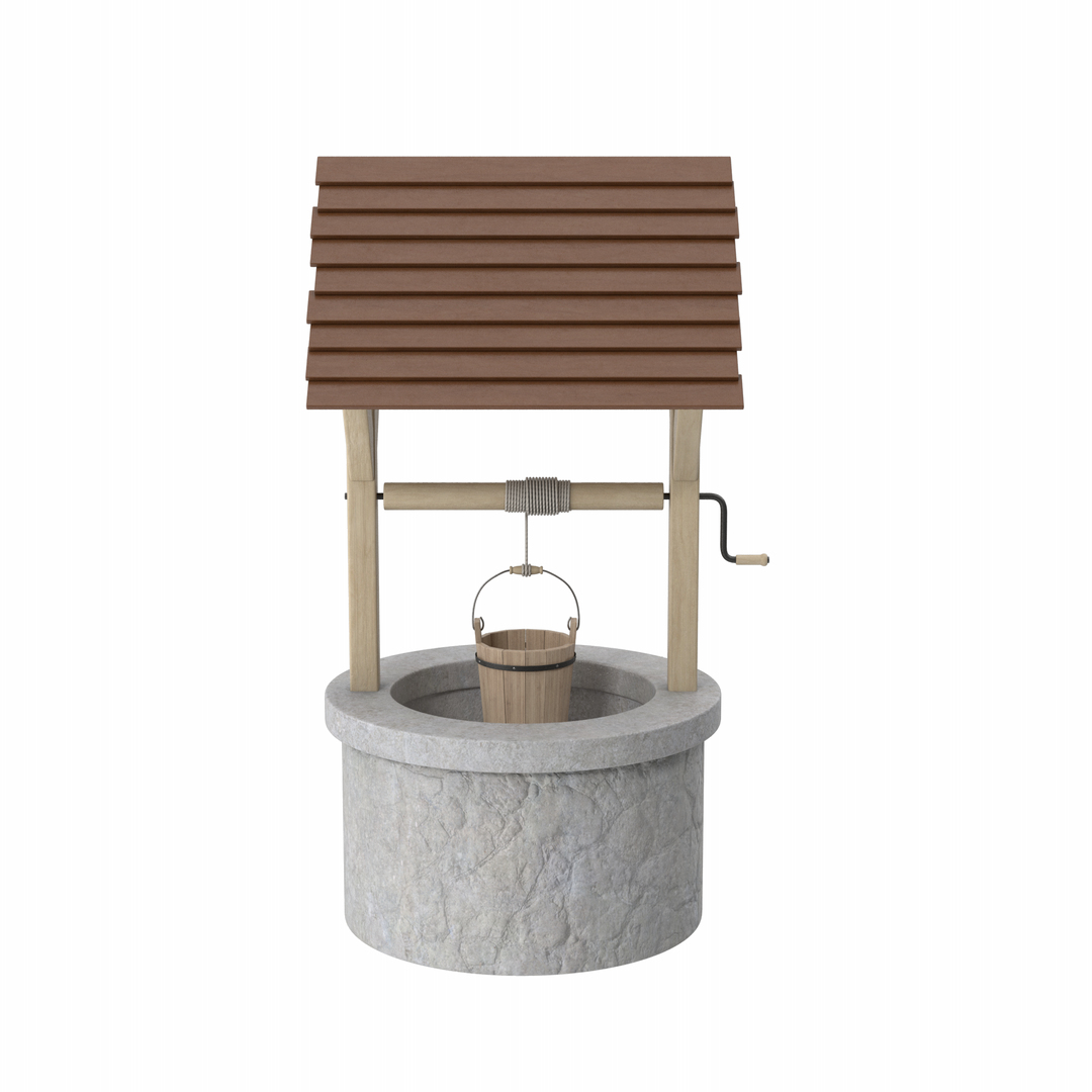 Water Well 3D Model - TurboSquid 2198512