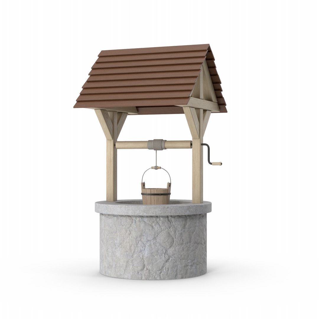 Water Well 3D Model - TurboSquid 2198512