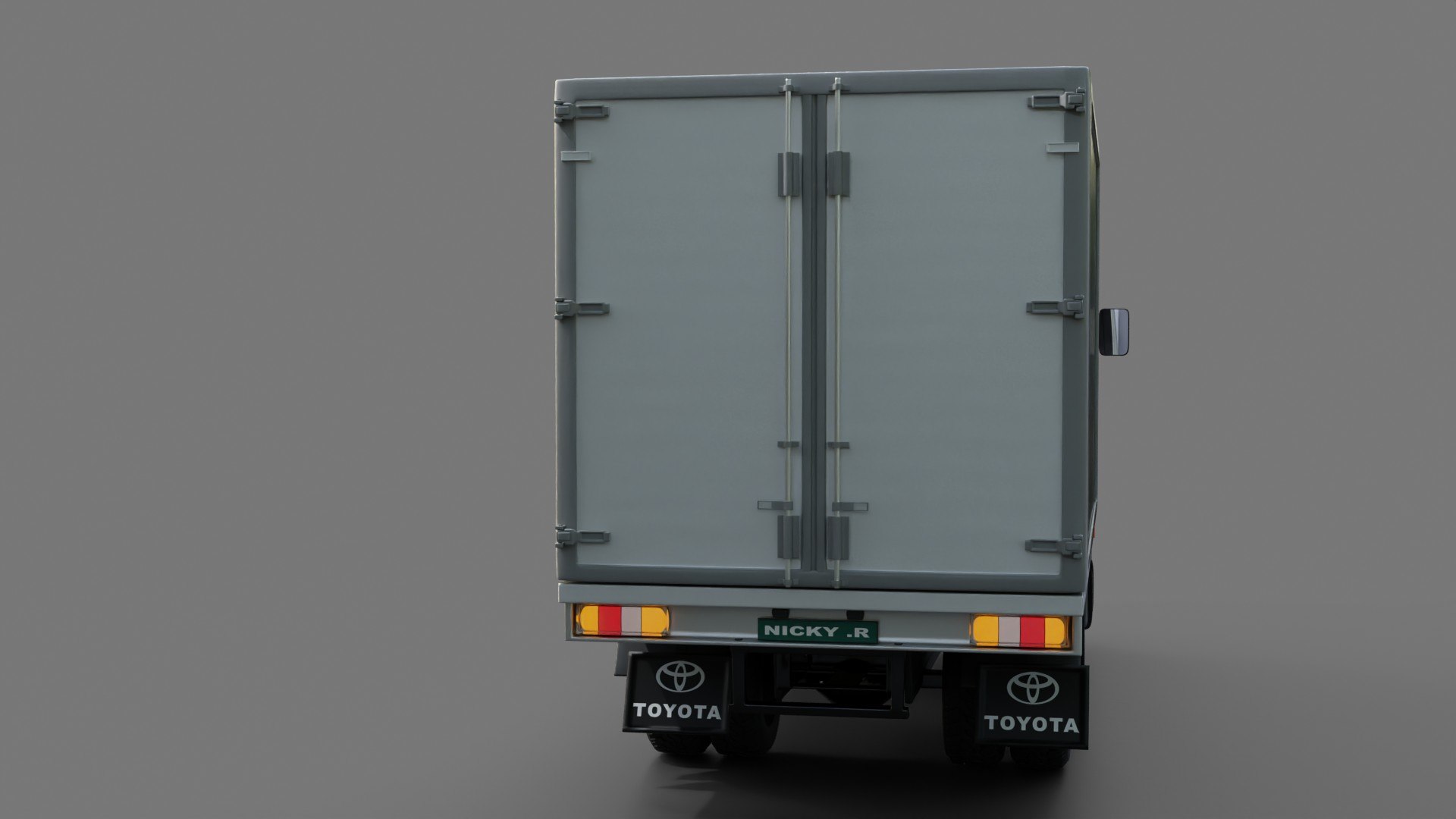 3D Toyota Dyna 2015 Cargo Truck Model - TurboSquid 2499126