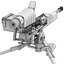 Xm307 Machine Gun 3d Max