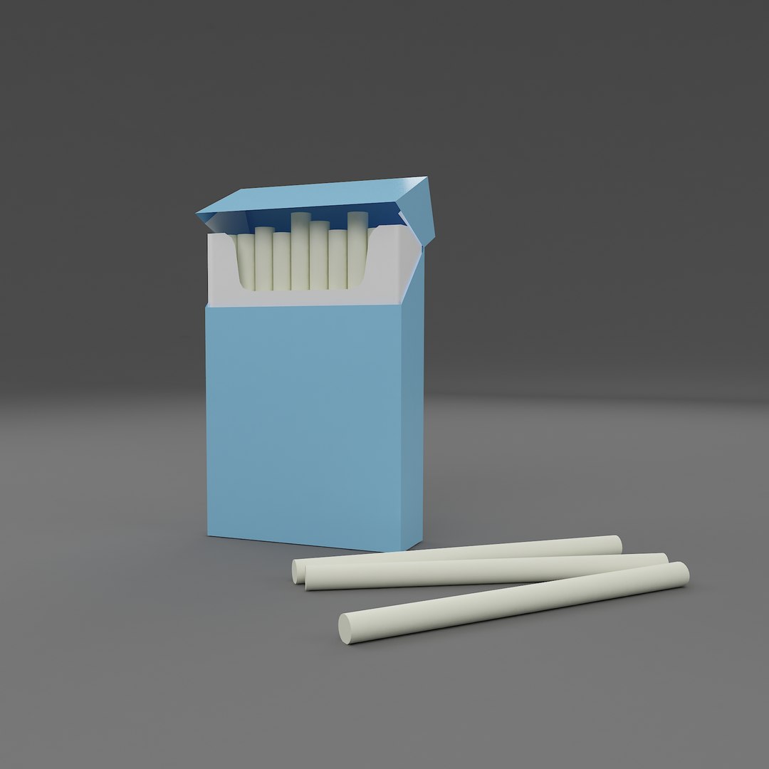 Cigarette 3D Model - TurboSquid 1692695