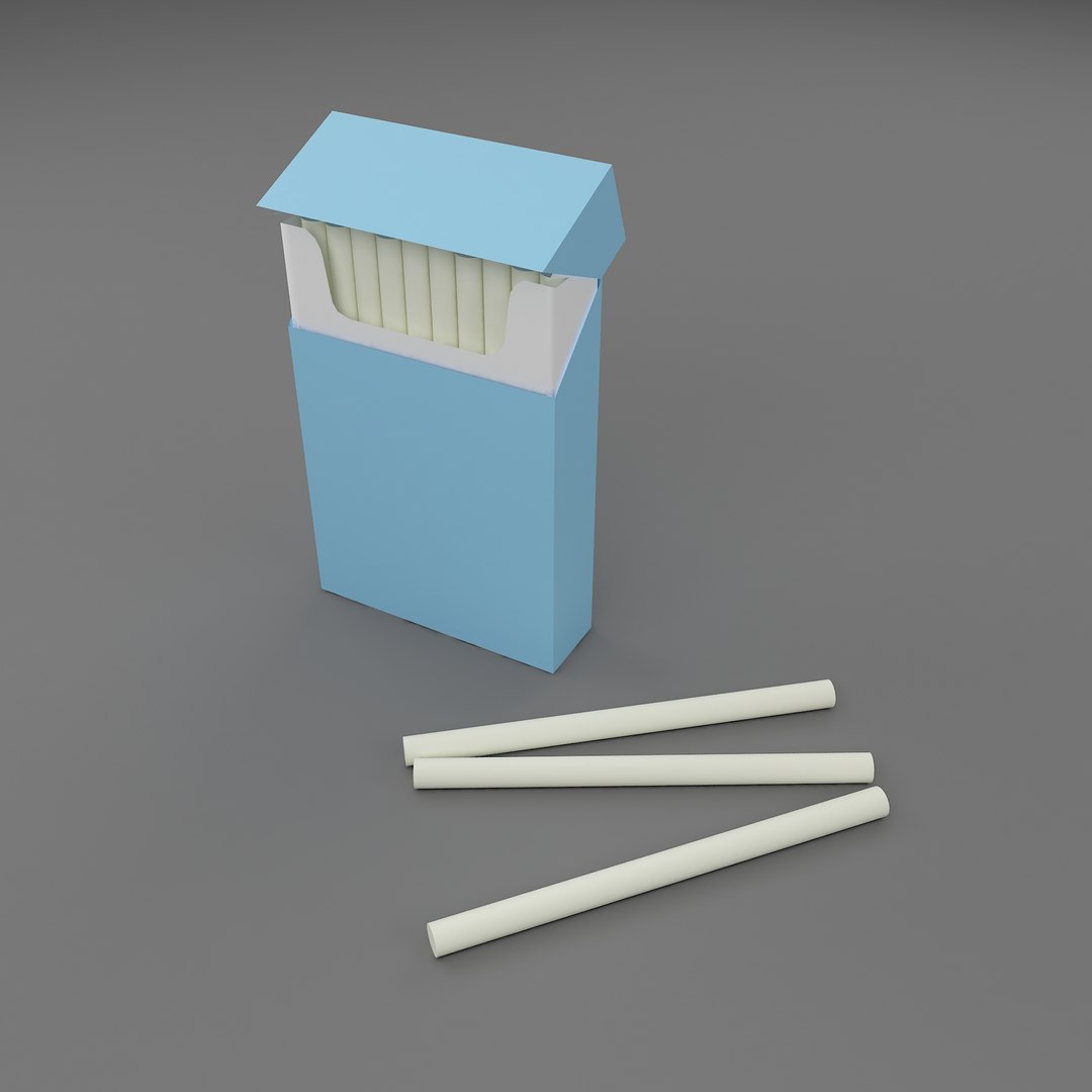 Cigarette 3D Model - TurboSquid 1692695