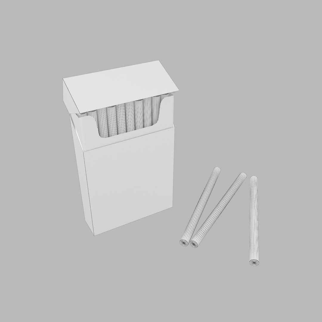 Cigarette 3D Model - TurboSquid 1692695