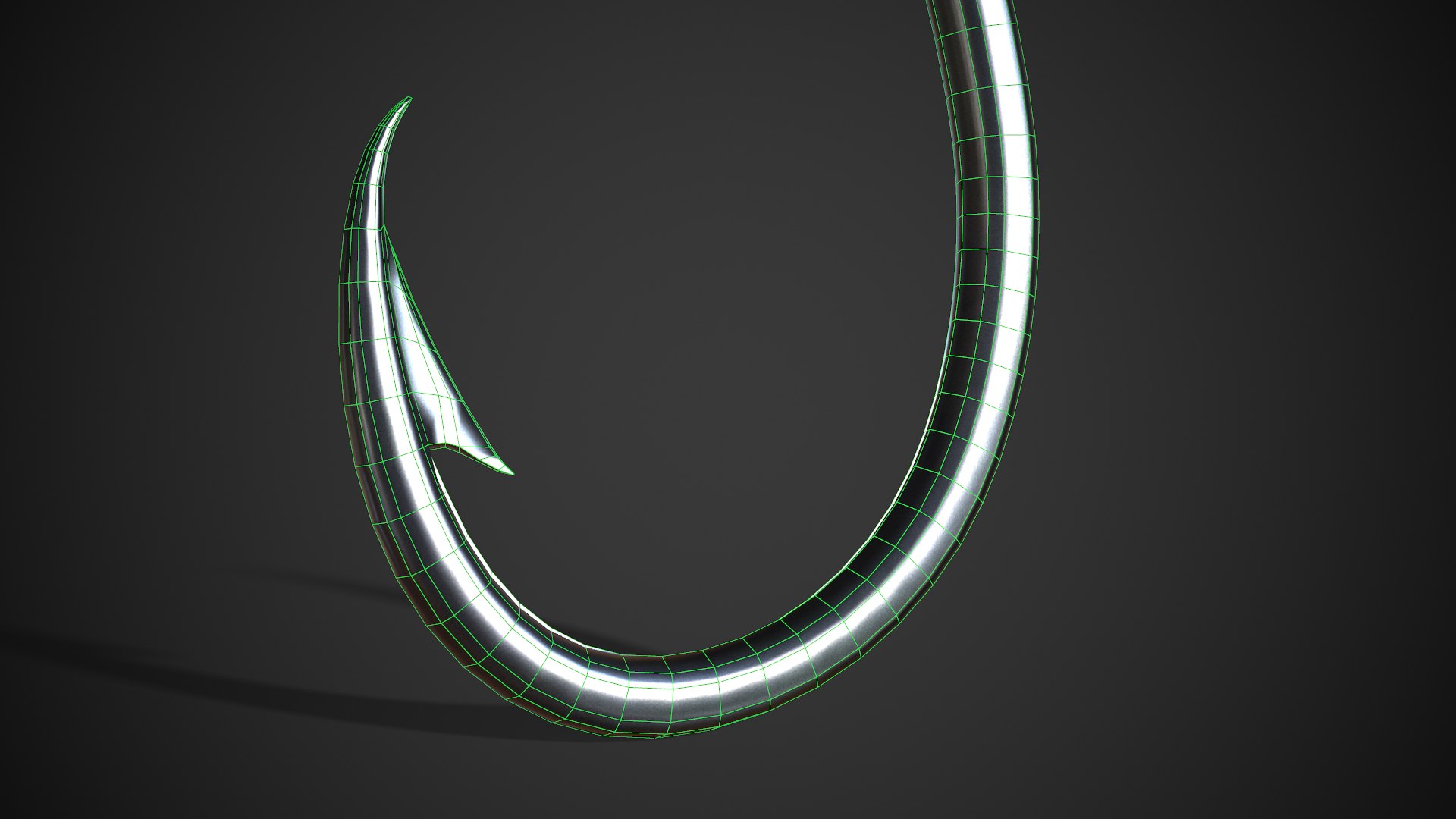 3D Fishing Hook - TurboSquid 1736401