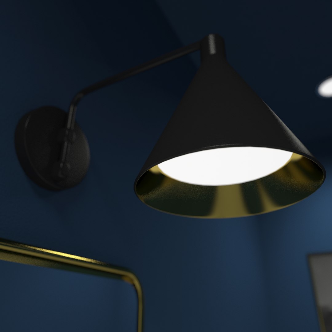 Powder Room 3D Model - TurboSquid 1236385